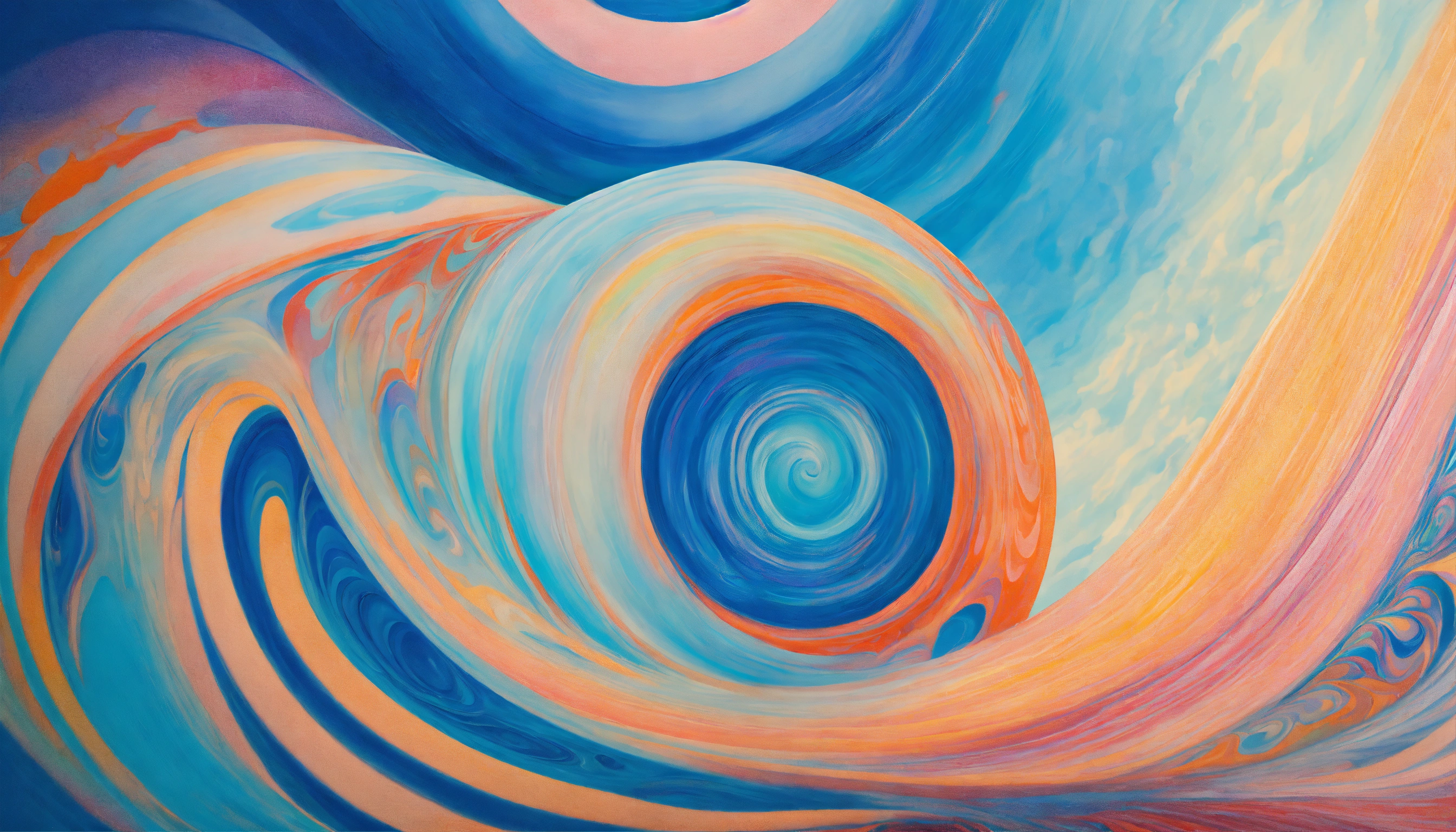 Lexica - Vivid vision of hues that swirl into each other and create ...