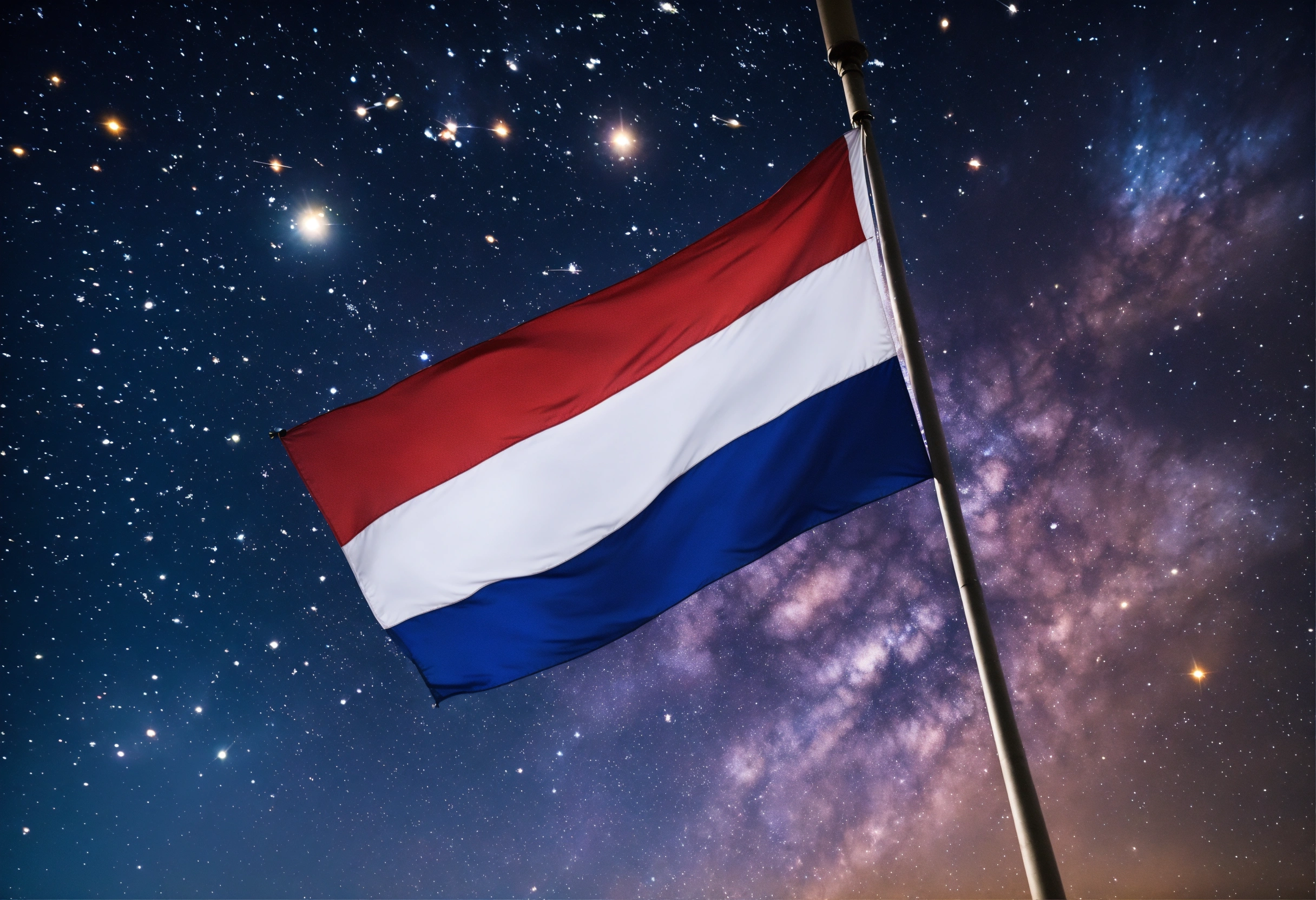 Lexica - Image of a flag of France flying horizontally in the air with ...