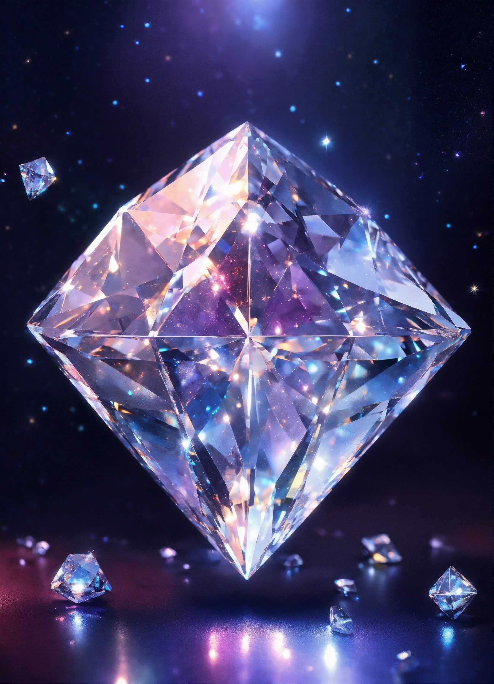 Lexica - Crystal quarts planet diamonds glitter silver shiny twinkle ...