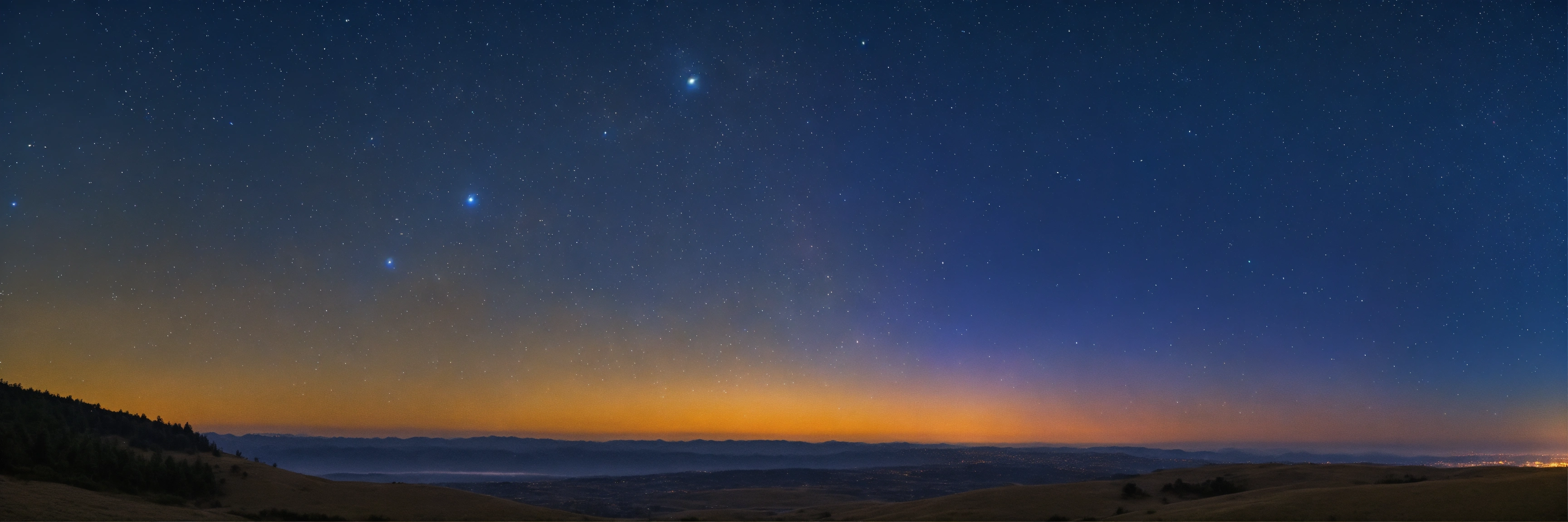 Lexica - Stars on twilight night, detailed, 16k, focused, extreme ...