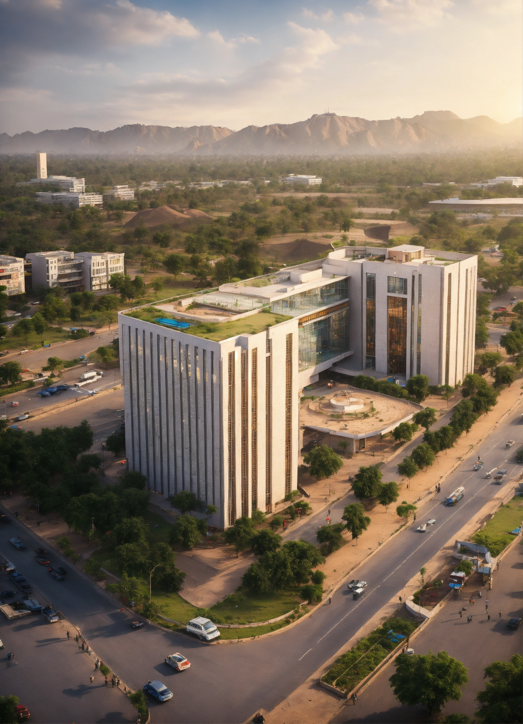 Lexica - Abuja cityscape, Abuja architecture, include famous landmark ...