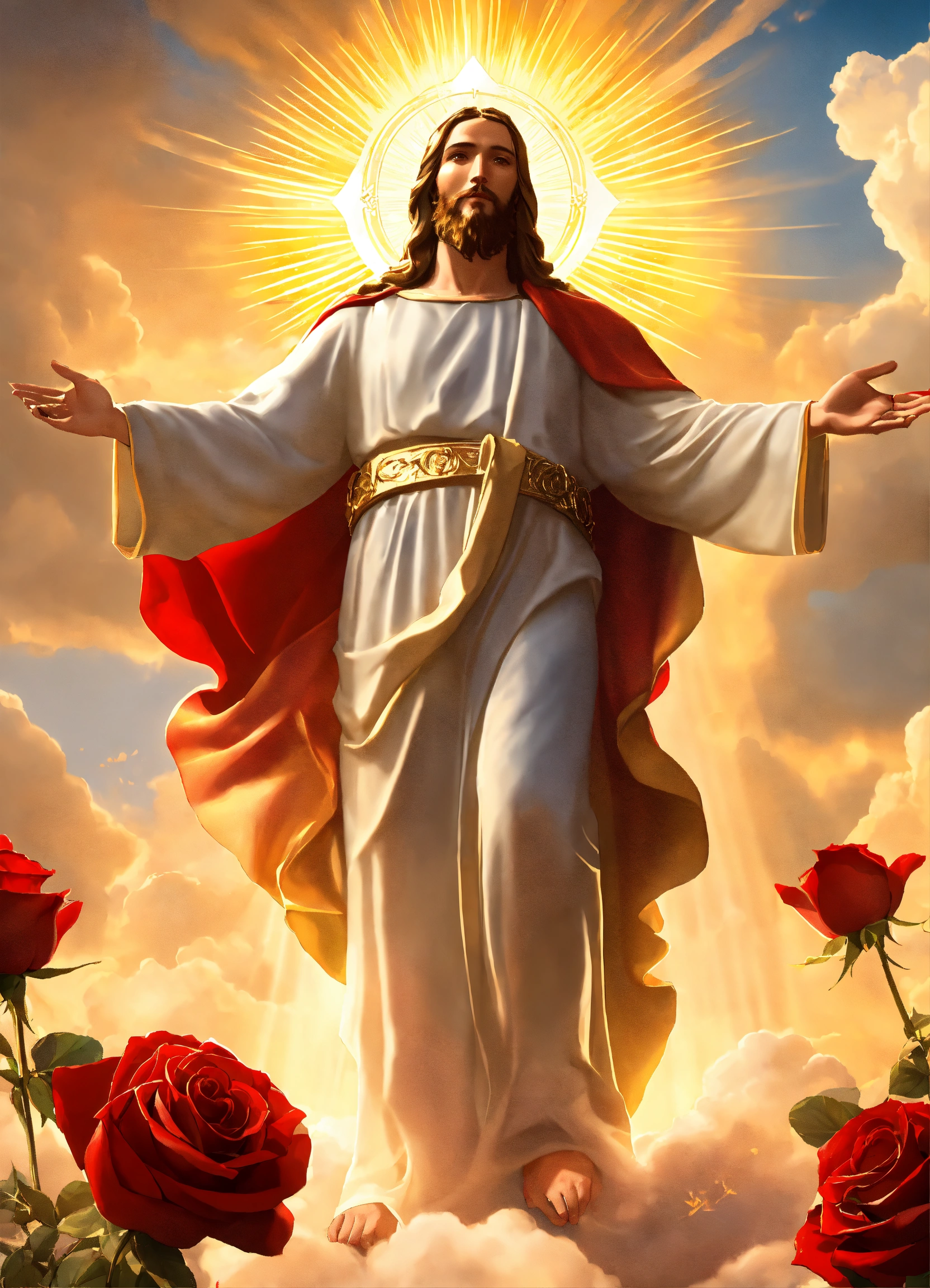 Lexica - UNREAL ENGINE 16K FULL DETAIL heavenly clouds background with ...