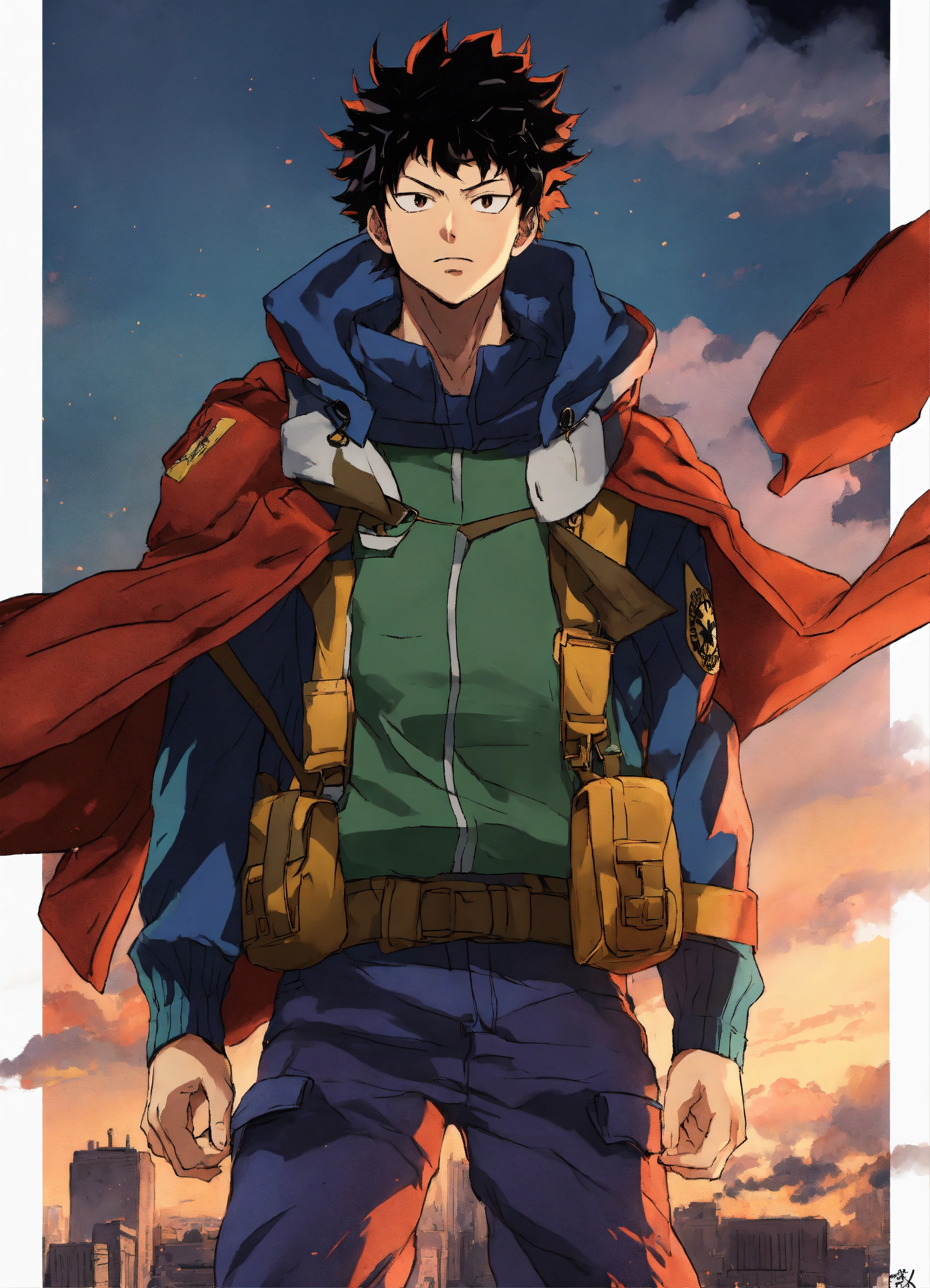 Lexica - Anime style, Kohei Horikoshi. My Hero Academia