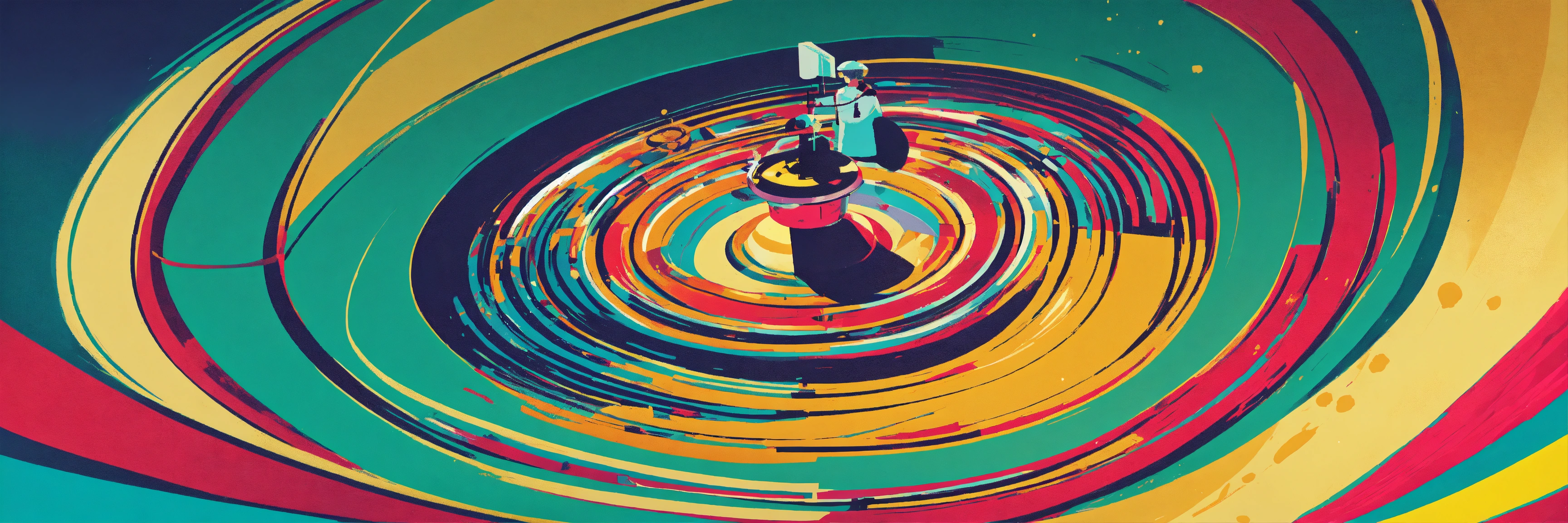 Lexica - Spinning player, in motion, holding a spinning, on the ...