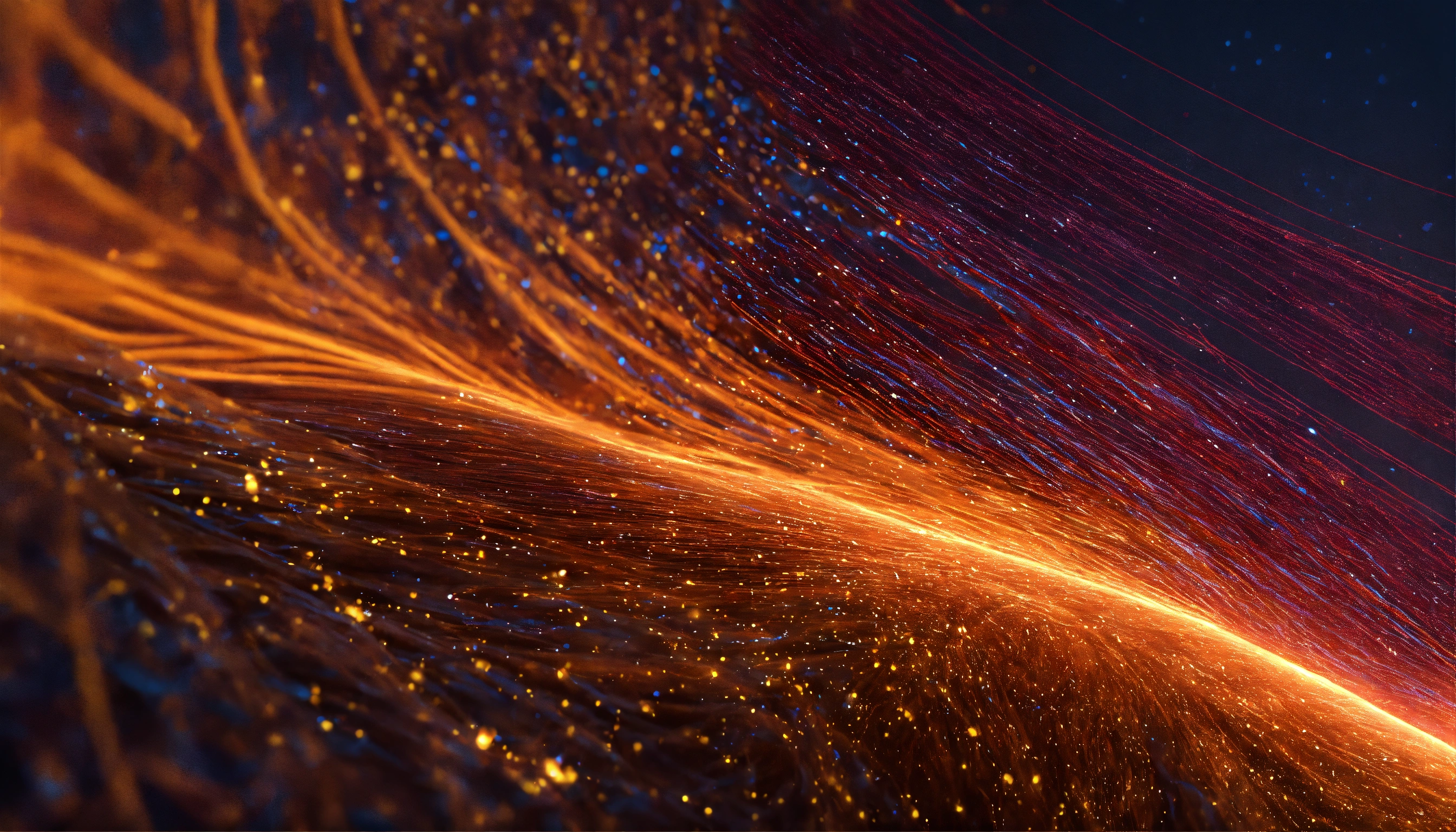 Lexica - Fast flowing particle lines data