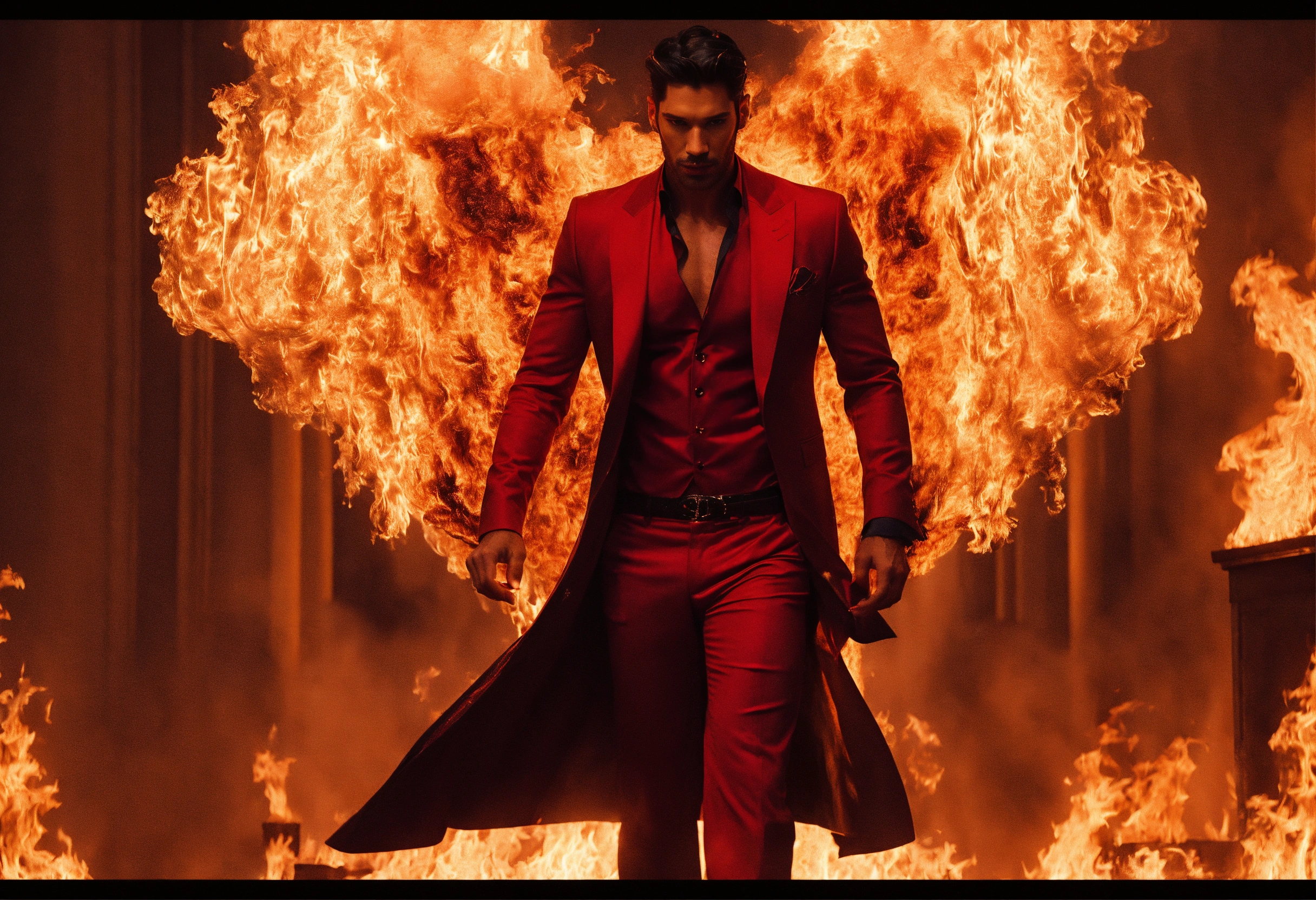 Lexica - Lucifer, the devilishly attractive man, supermodel ...