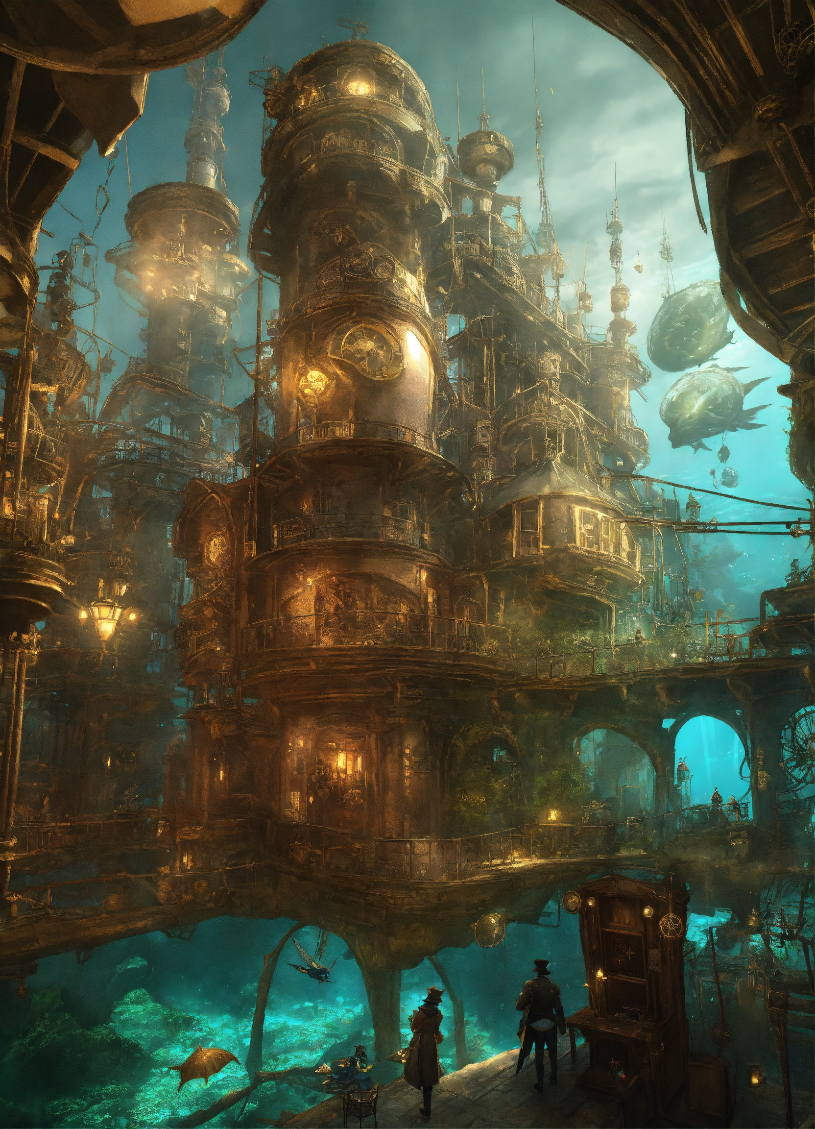 Lexica - Steampunk revolution in an underwater city with magical ...