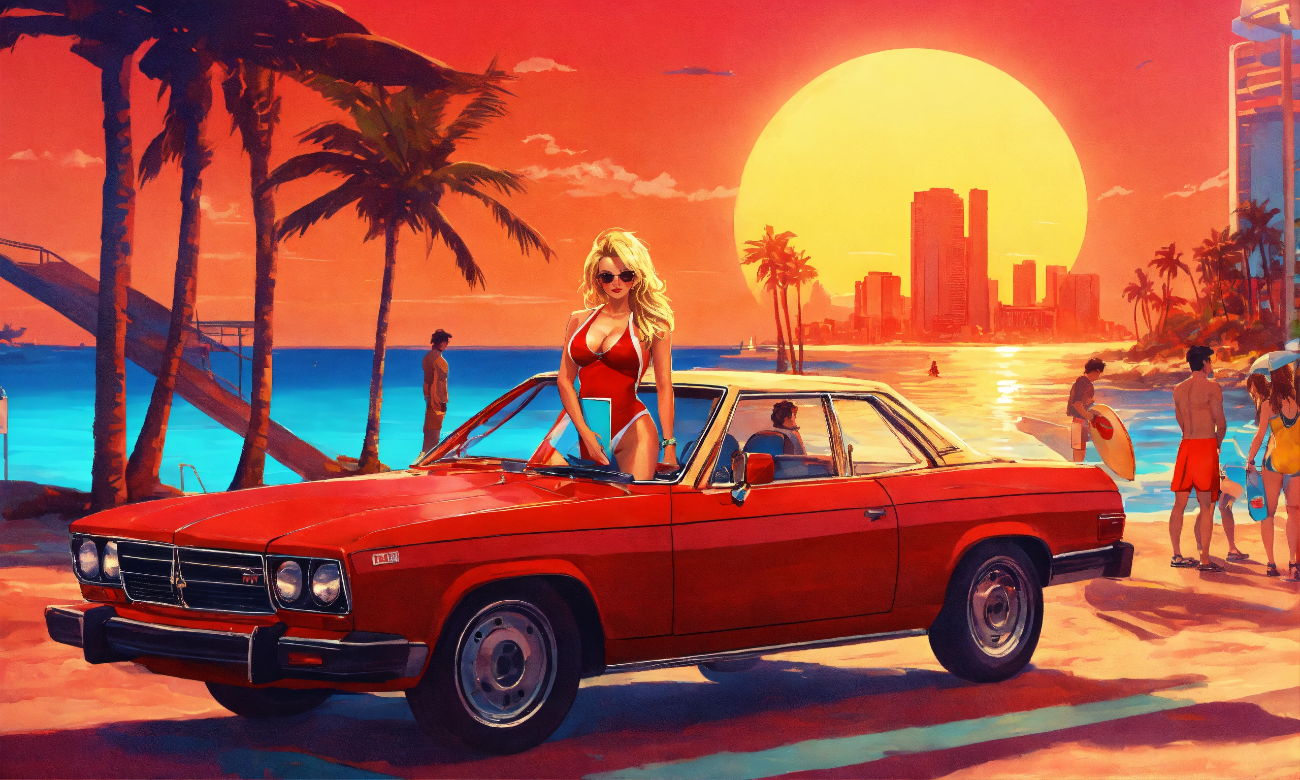 Lexica - Create a cinematic scene straight out of an '80s romantic film ...