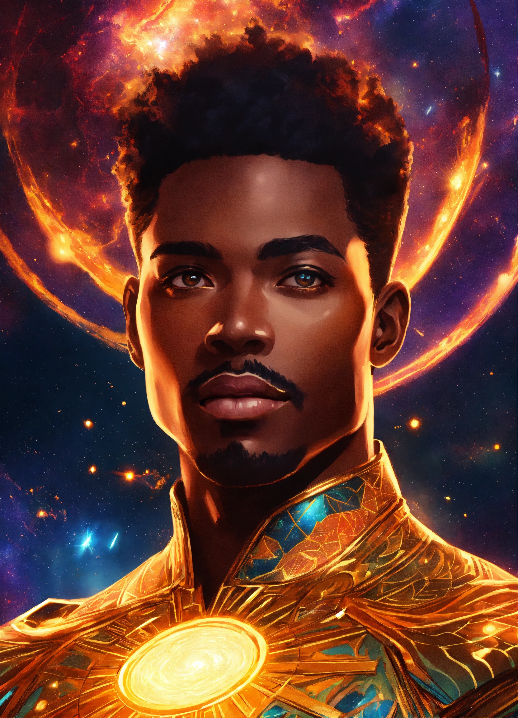 Lexica - Solar Flare is a powerful superhero, realistic style ...