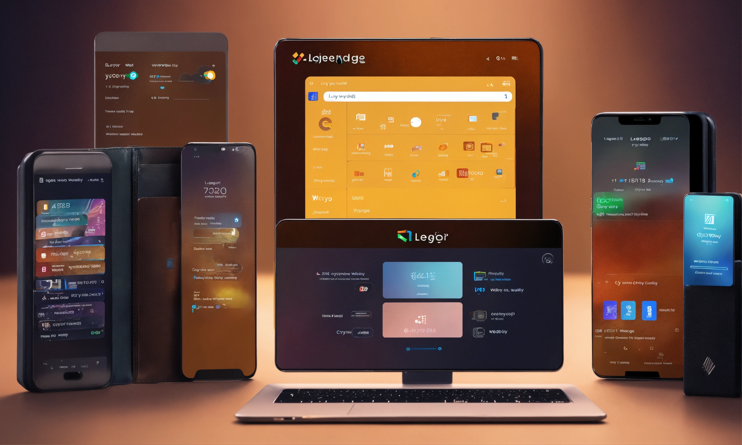 Lexica - An image depicting web3 crypto wallets, ledger hardware wallets, software wallets ...