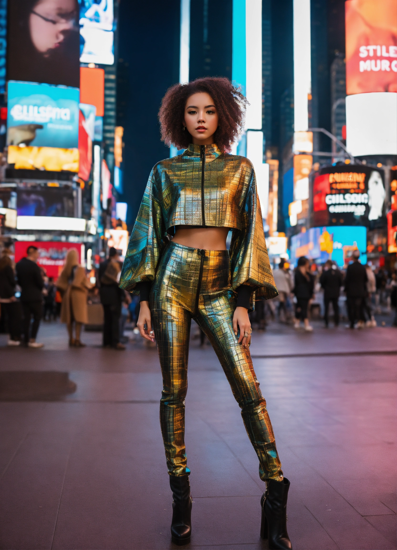 Lexica - Ultra realistic full body photo of petite female model ...