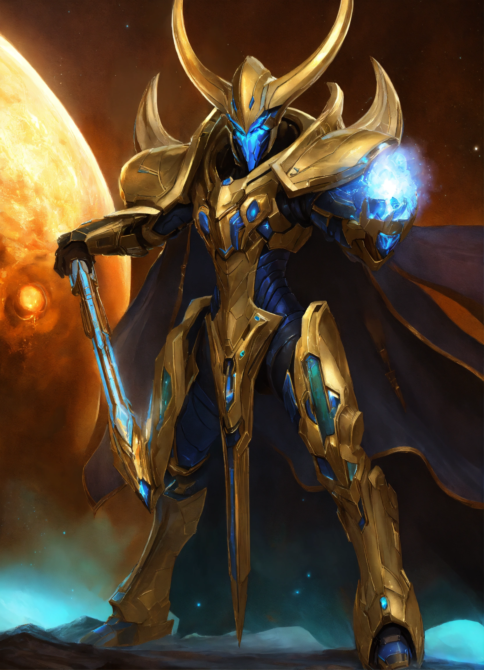 Lexica - Legacy of the void executor selendis, starcraft protoss art