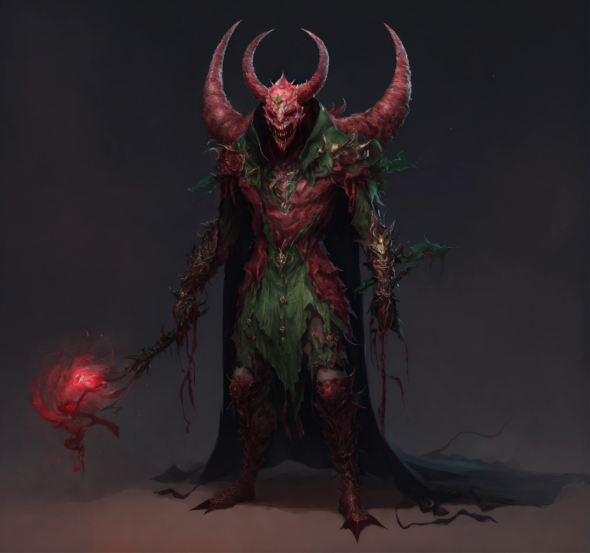 Lexica - Fullbody creature concept demon of envy looks like a ...