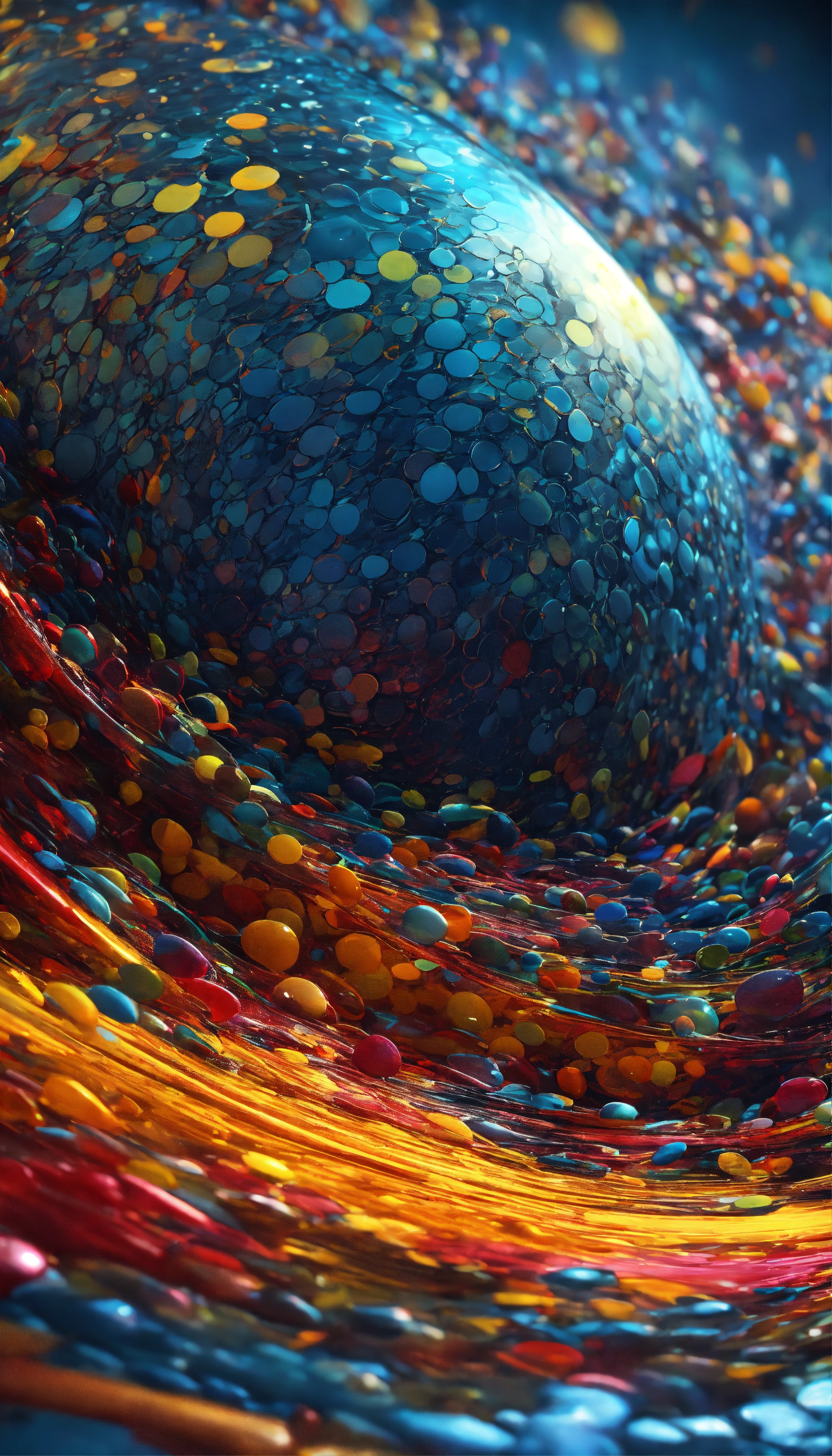 Lexica - Amazing wallpapers, 3d, beautifull, drippy abstract, highly ...