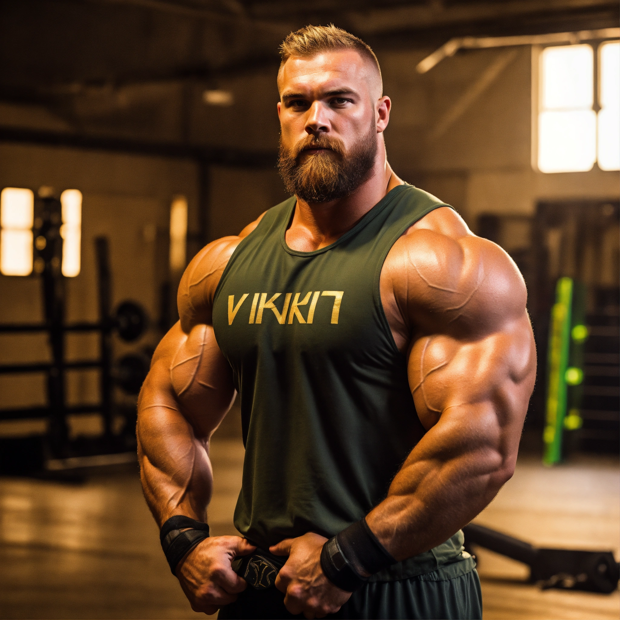 Lexica - 30-year-old man with big muscles, big bodybuilder, body like a ...