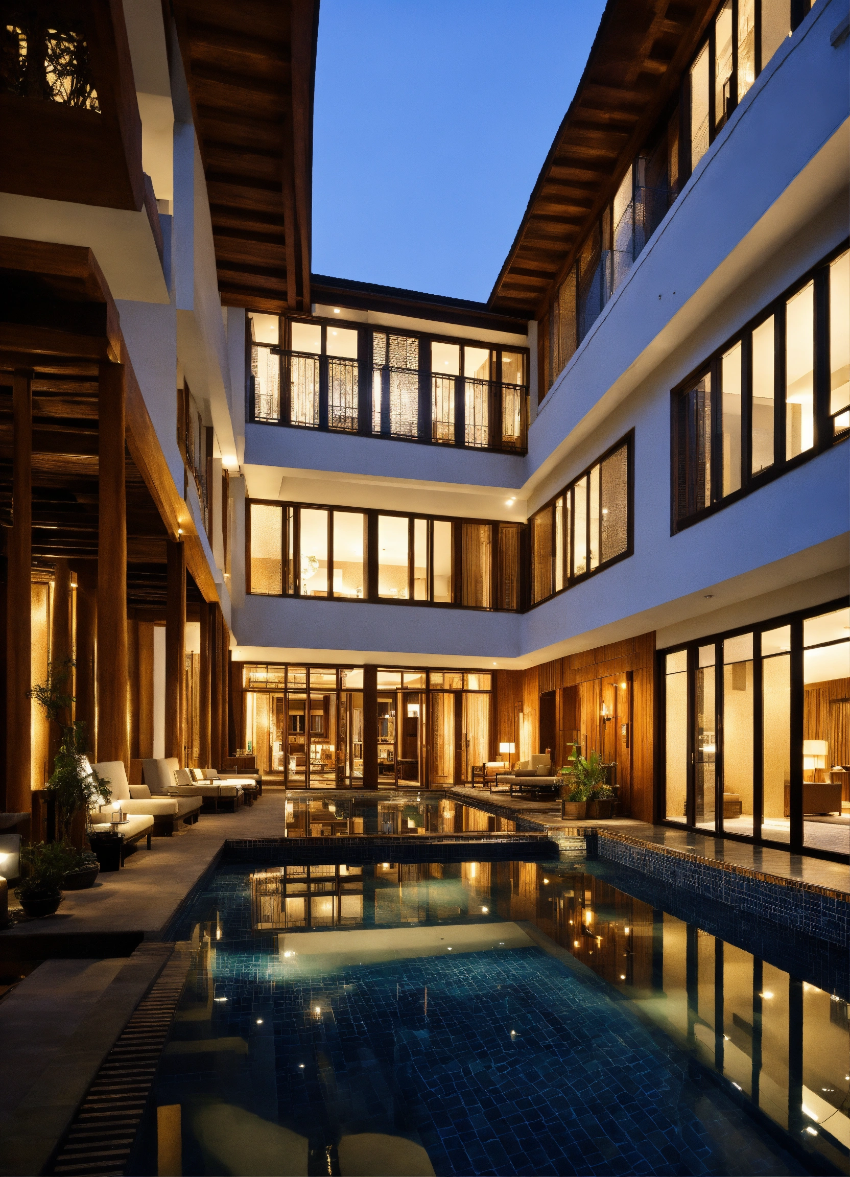 Lexica - Fusion of colonial and modern architecture in three level ...