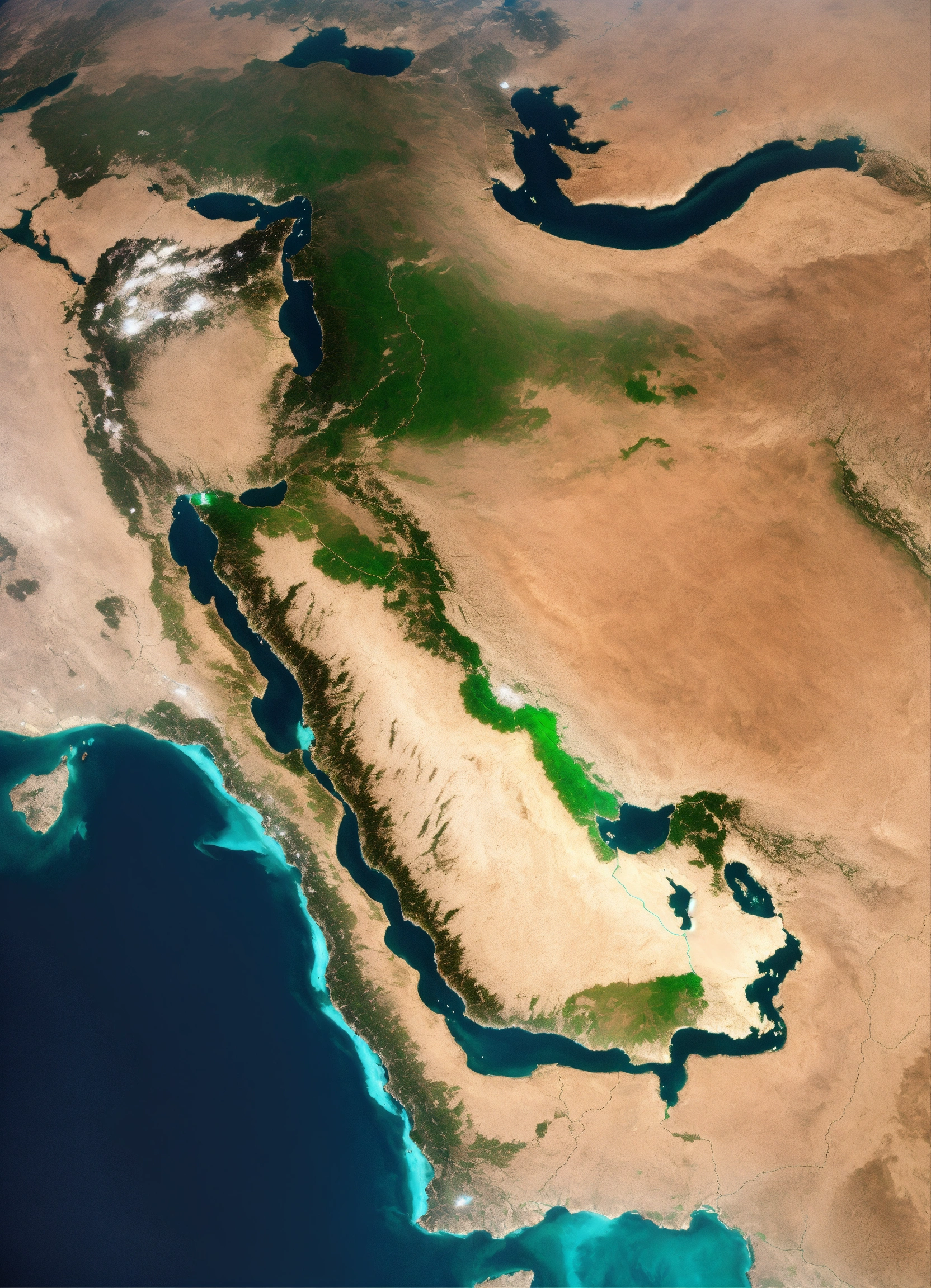 Lexica - IRAN from space 4k