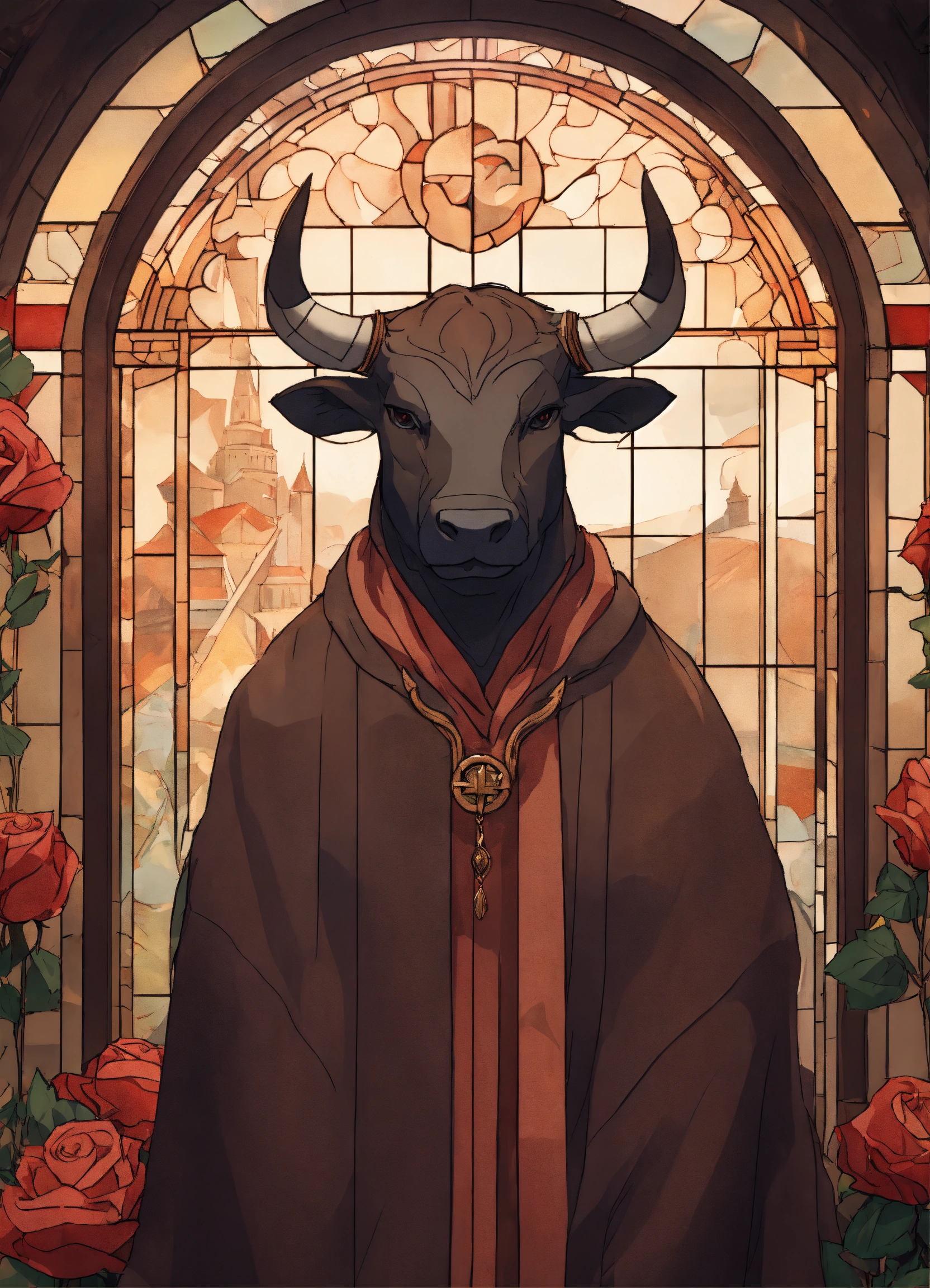 Lexica - Dark short hair, smug, french goatee, clay colored wizard ...