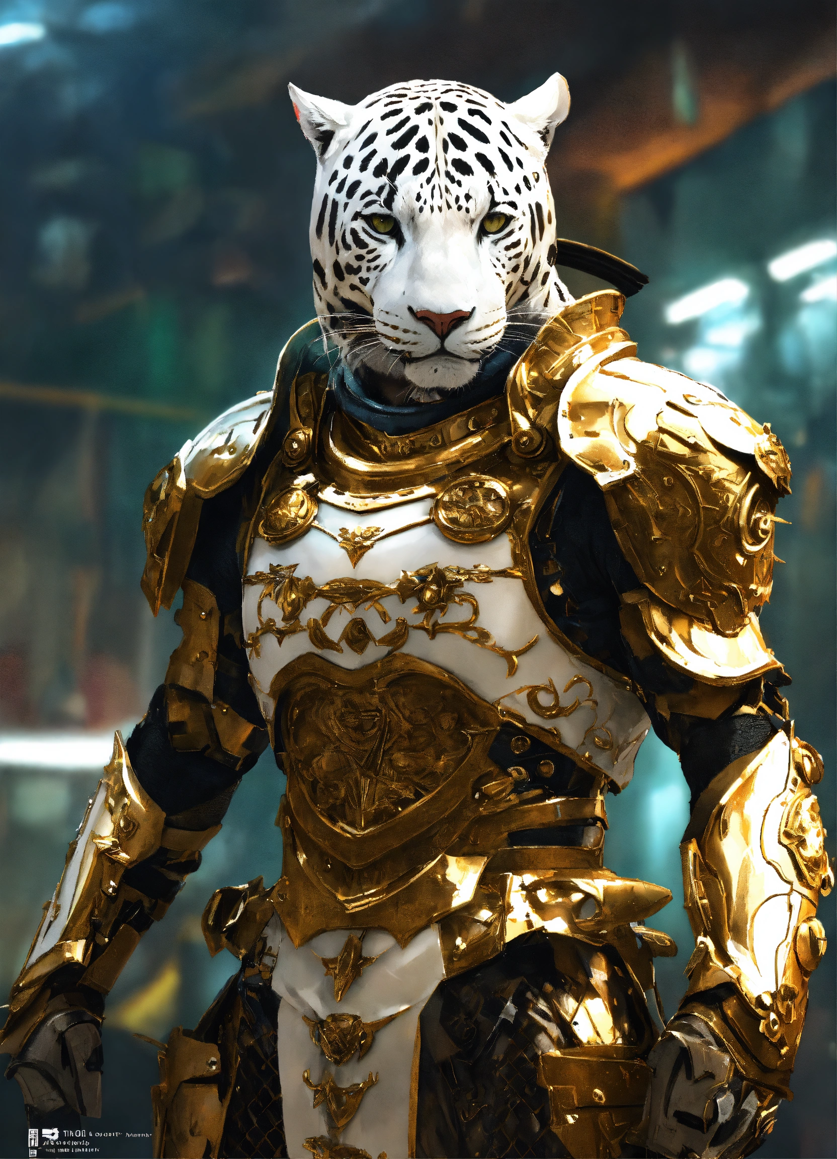 Lexica - Antho white jaguar, armor