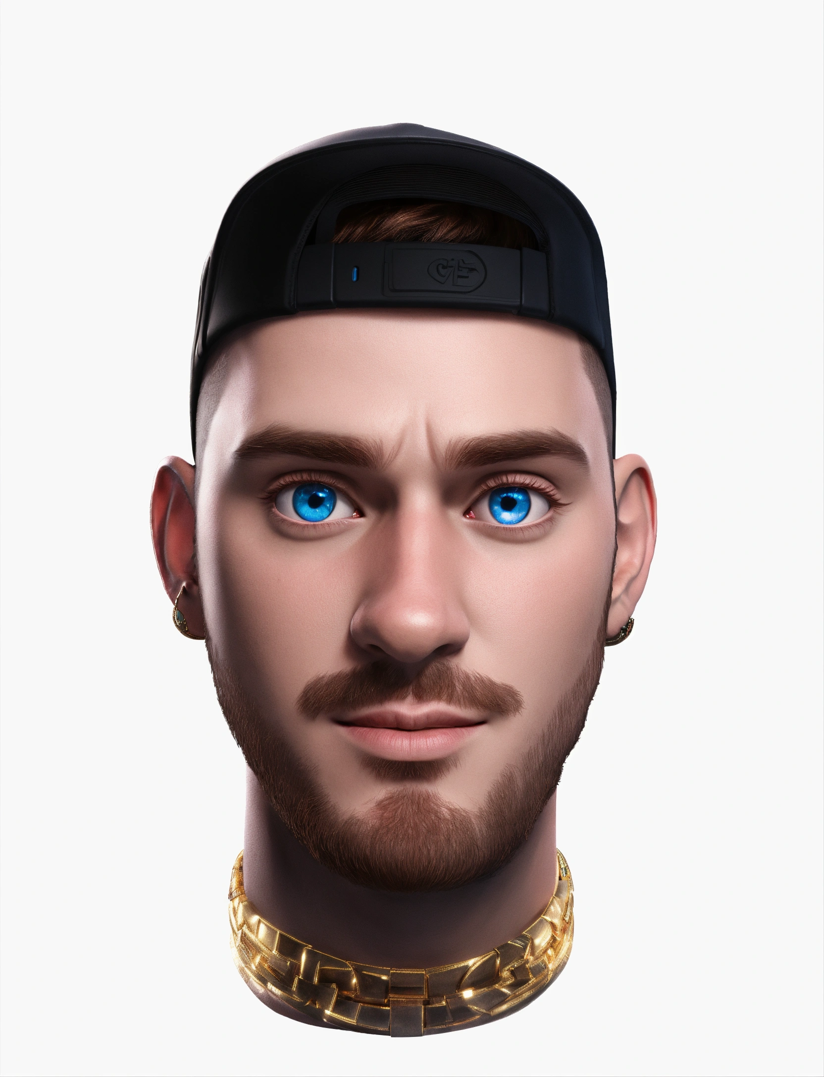 Lexica - White man, rapper, Disney style, big eyes, league of legends ...