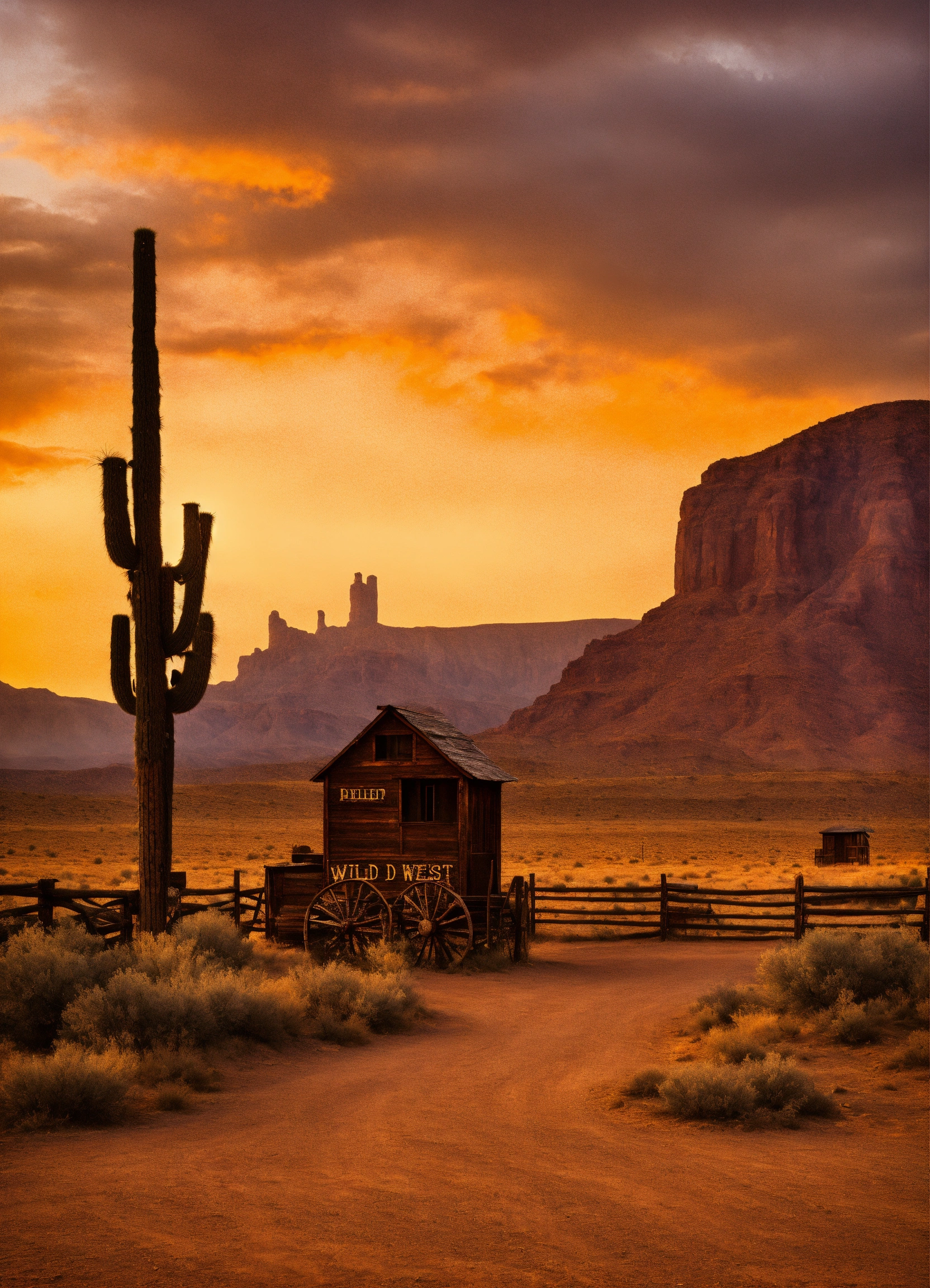 Lexica - Wild west setting