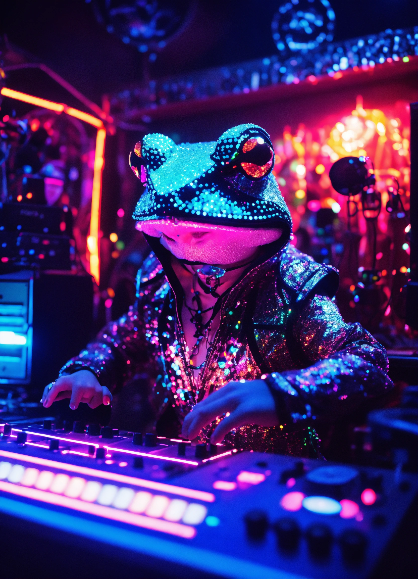 Lexica - A techno Festival Rave Diamond psytrance DJ Diamond TOAD in ...