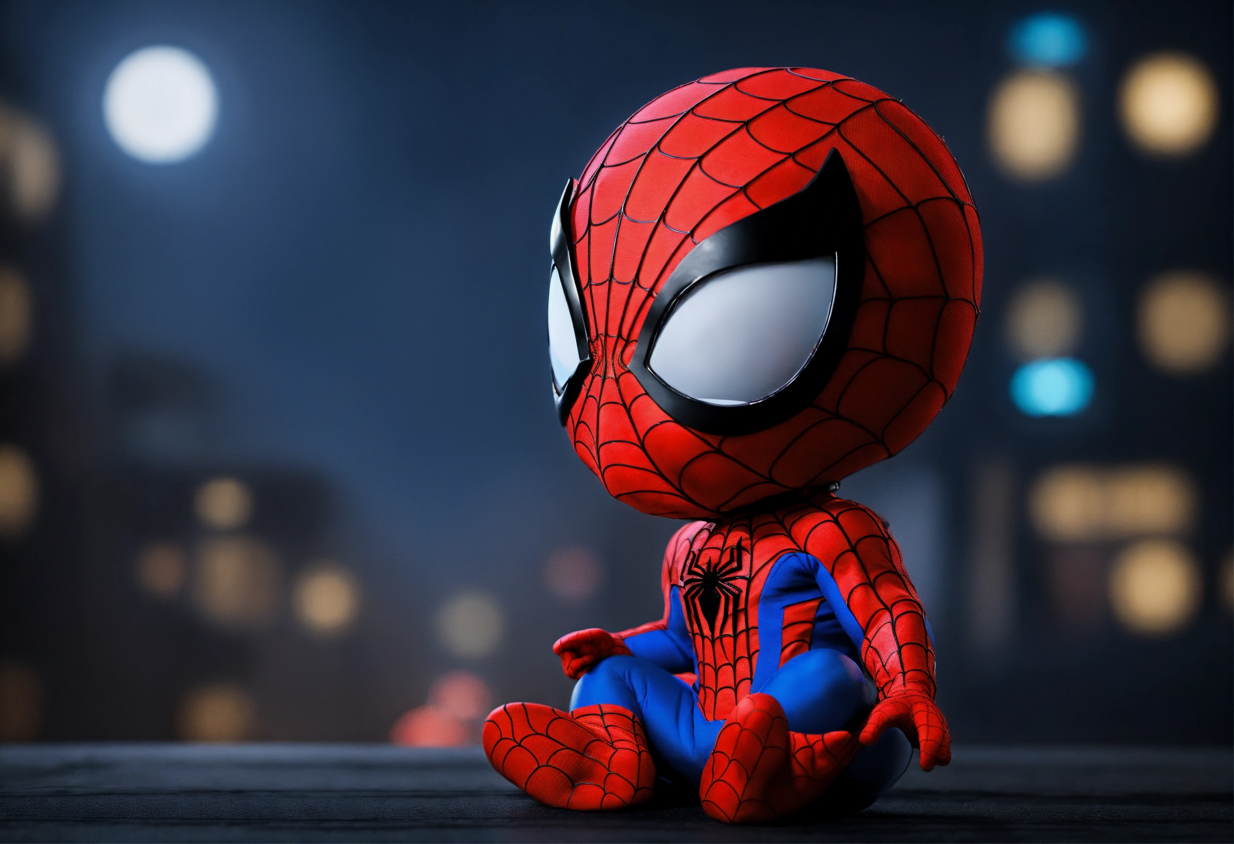 Lexica - Very cute, realistic Spiderman baby cute with many eyes ...