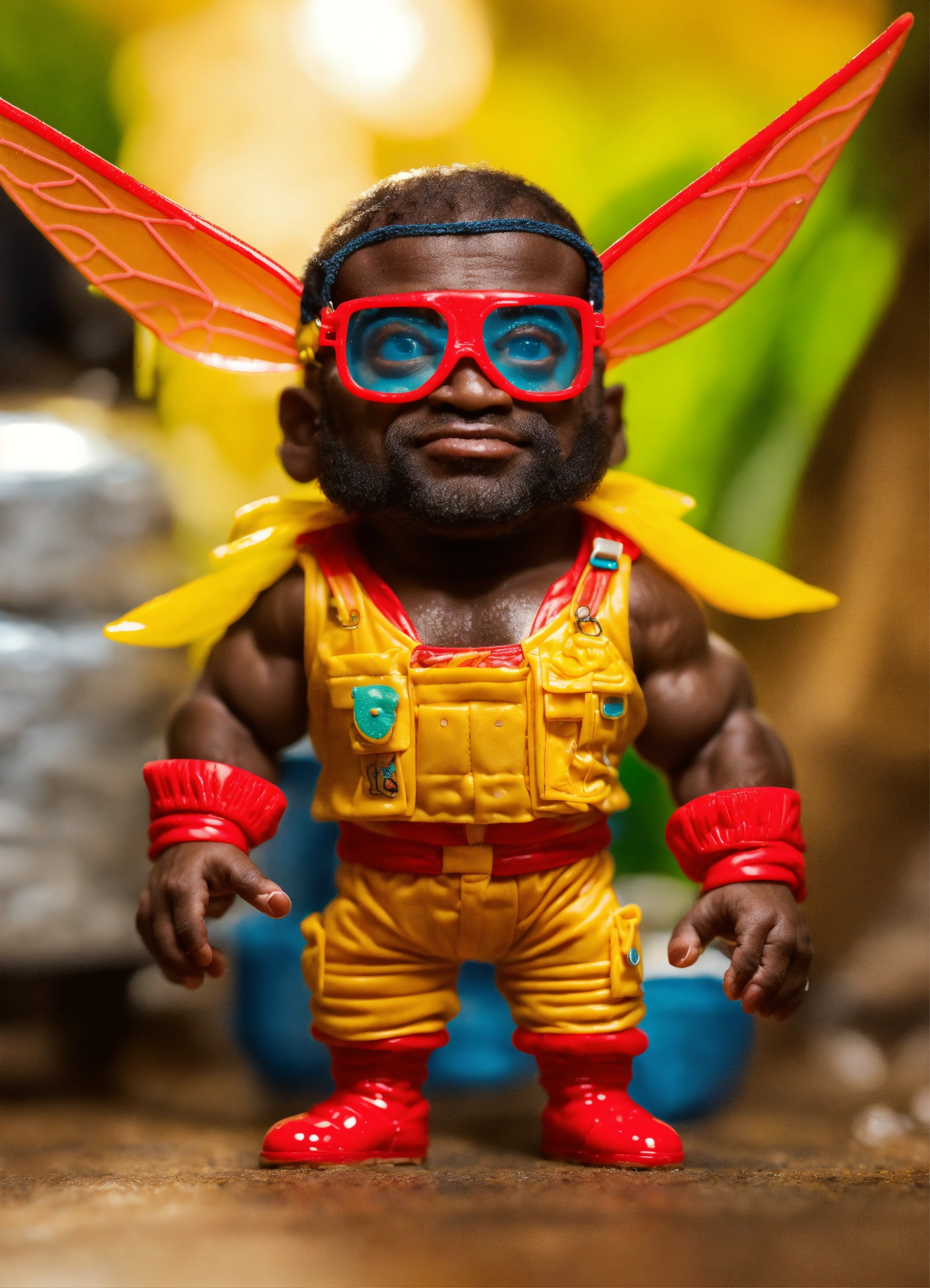 Lexica - 1 inch Bug size Shrunk tiny shrinking micro Rapper fairy toy ...