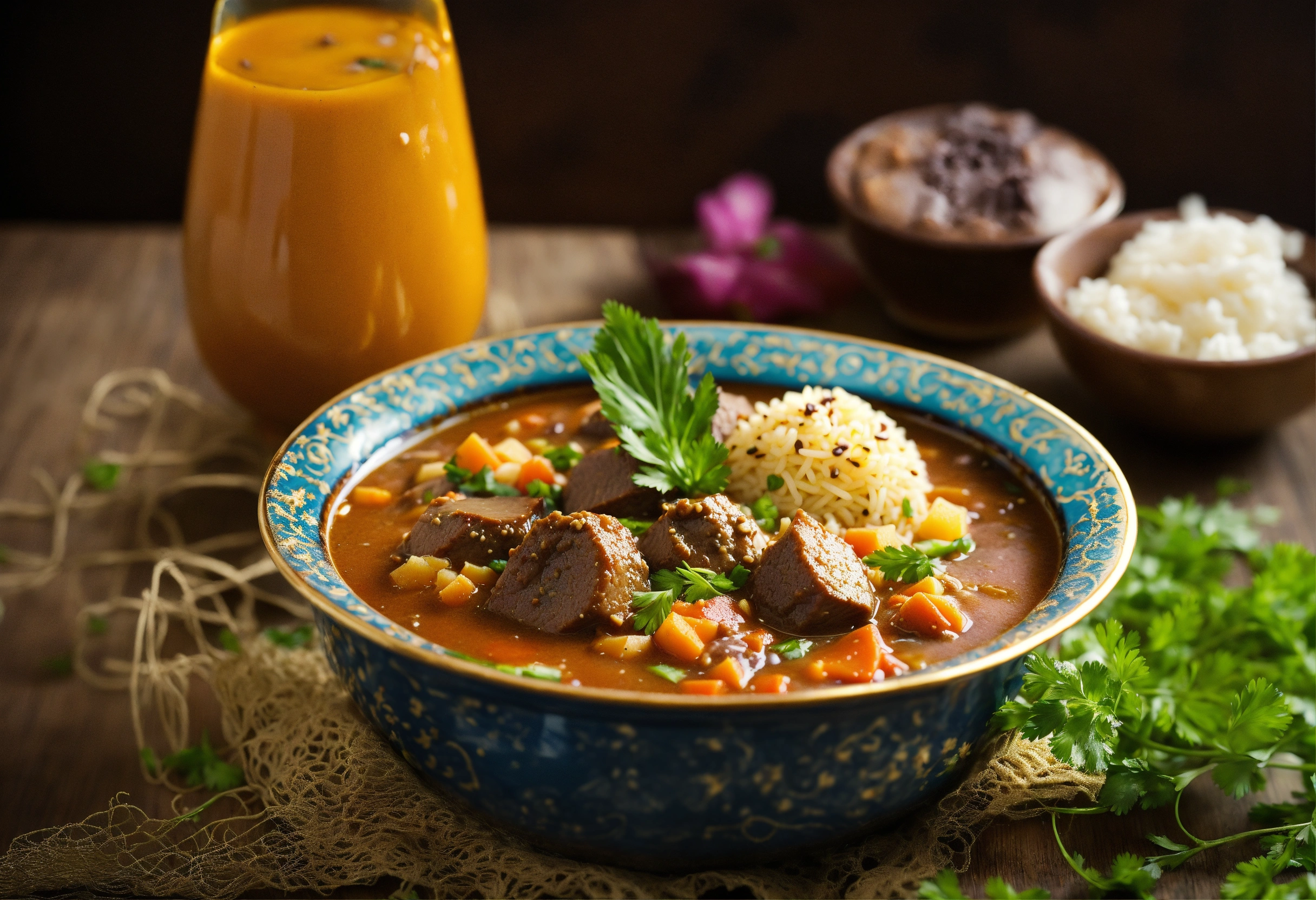 Lexica - Capture the essence of a meat stew with indonesian ketjap ...