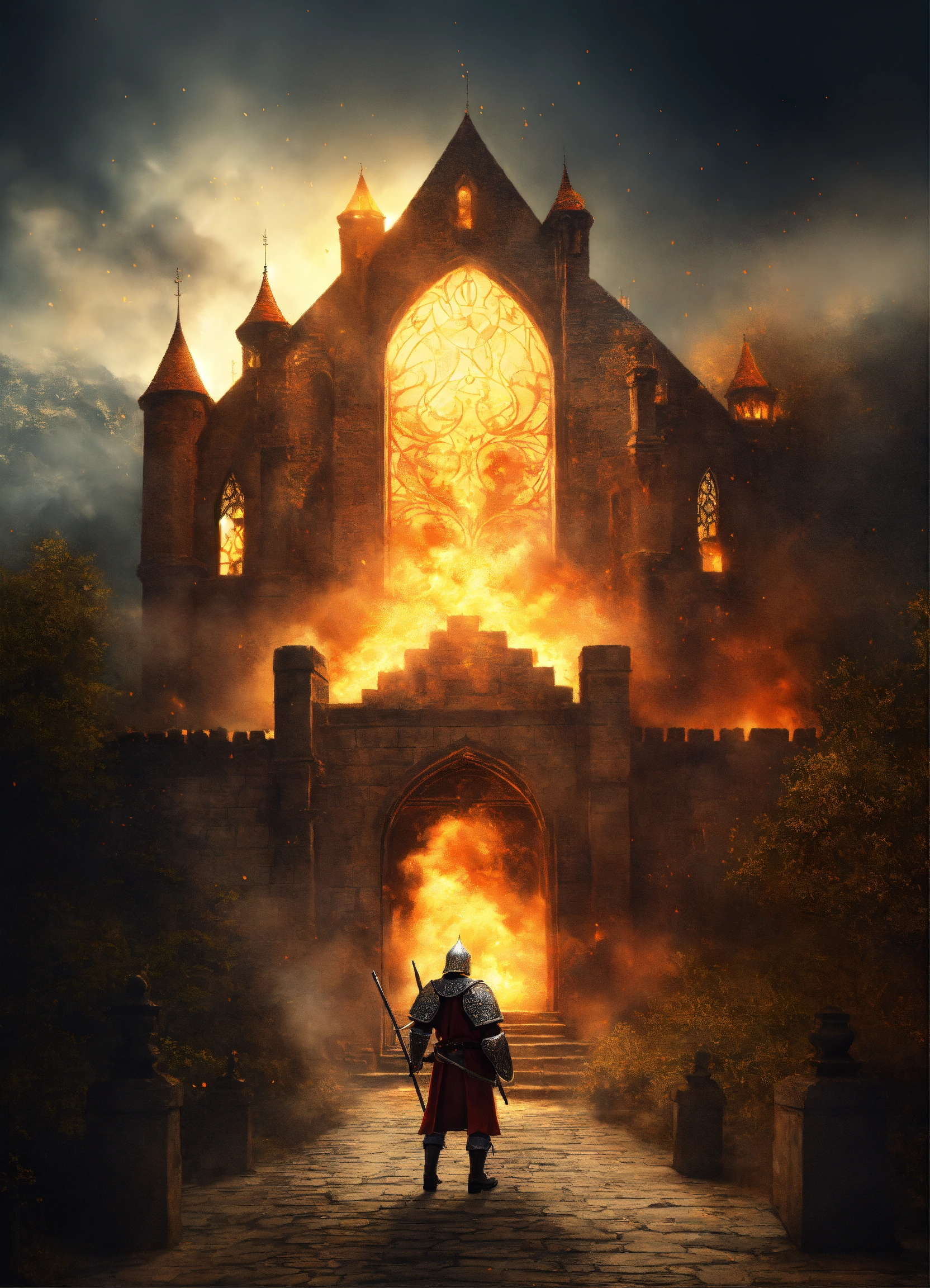 Lexica - Create a captivating book cover that visually conveys the ...