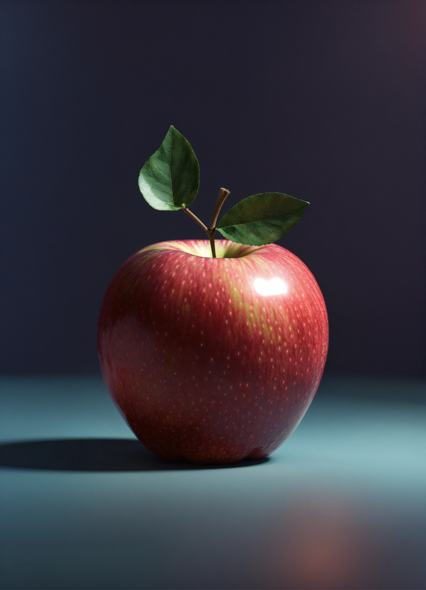 Lexica - An apple, front view, studio photo, hyper realistic, fashion ...
