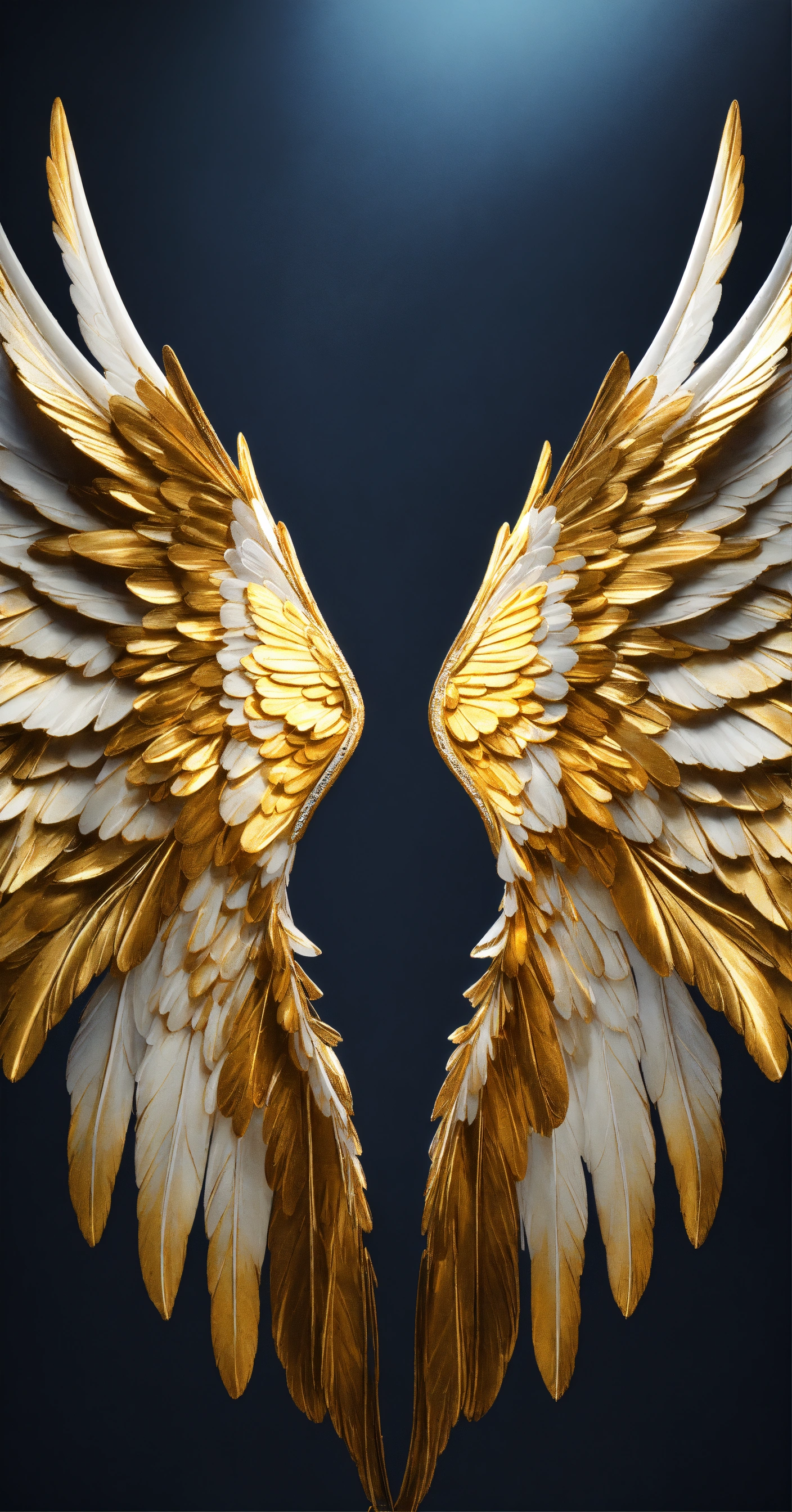 Lexica - Beautiful and perfect small angel wings in white, detailed and ...