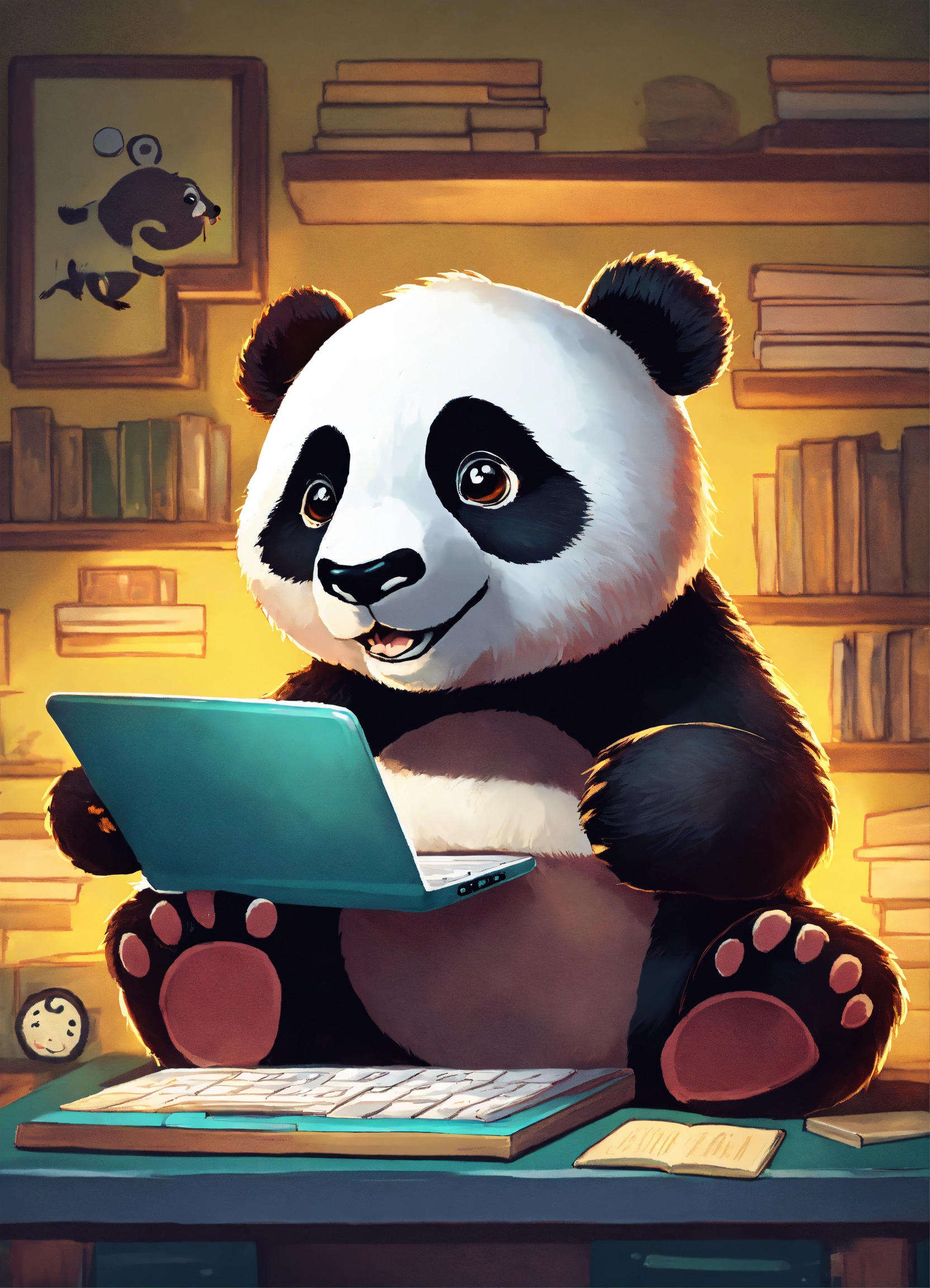 Lexica - A cute intelligent panda teaching you how to learn stuff online