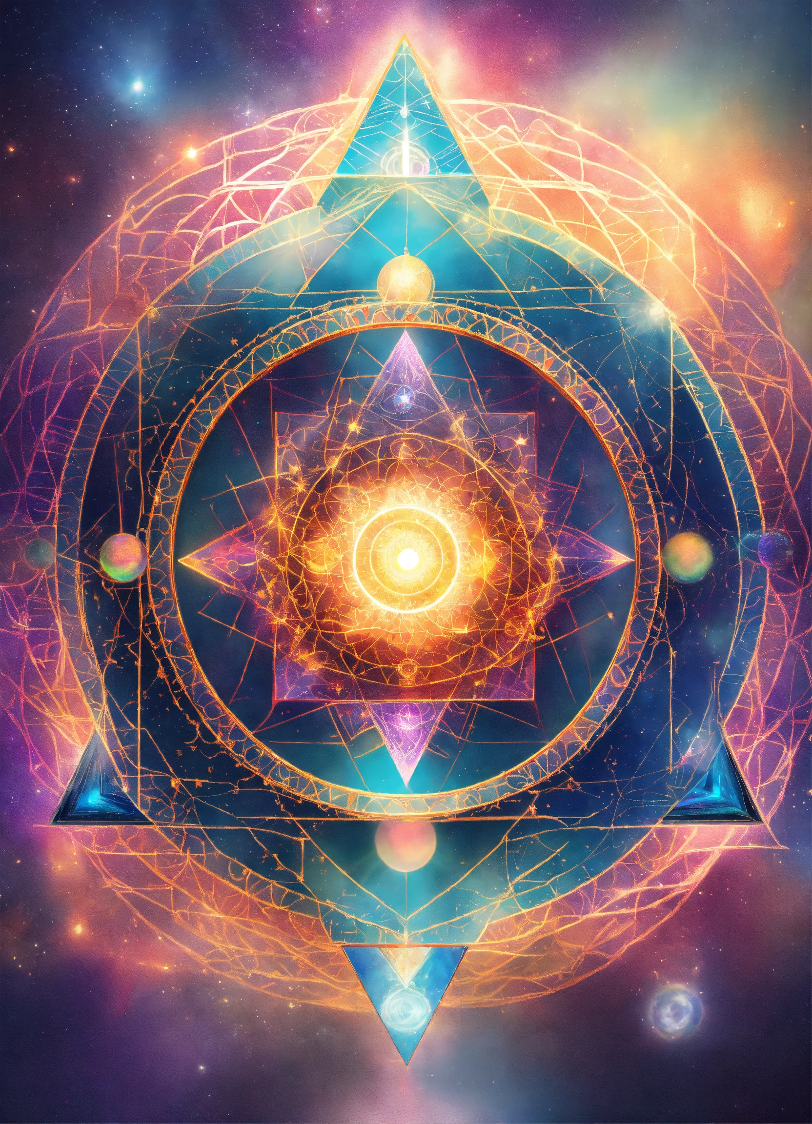 Lexica - The divine eye symbole, vibrating, connected to other universe ...