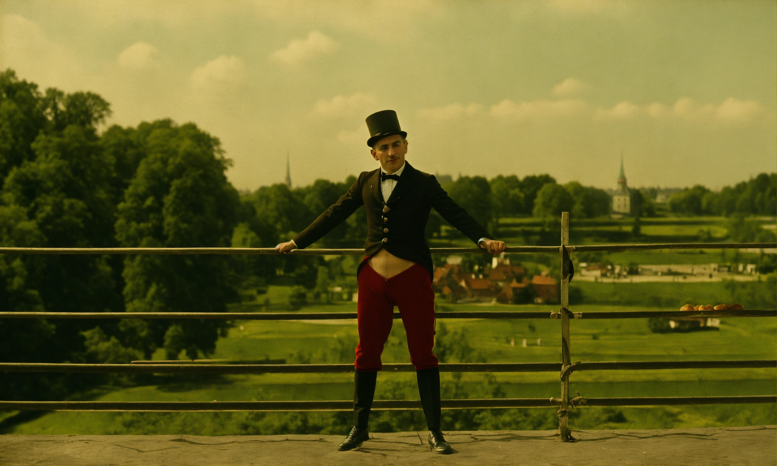 Lexica - Retro warszawa 1920-1930, European contortionist, on top of a ...