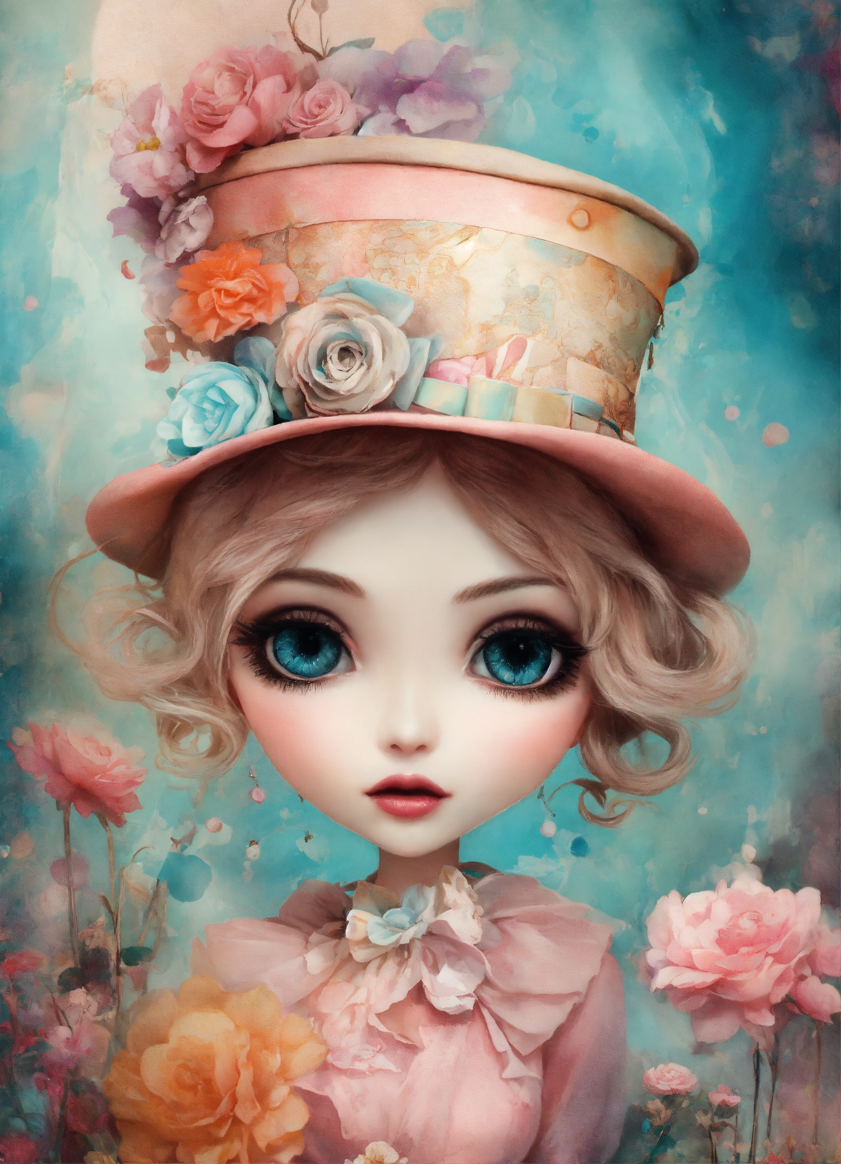 Lexica - Shabby chic dreamy mist pastel junk journals whimsical cute ...