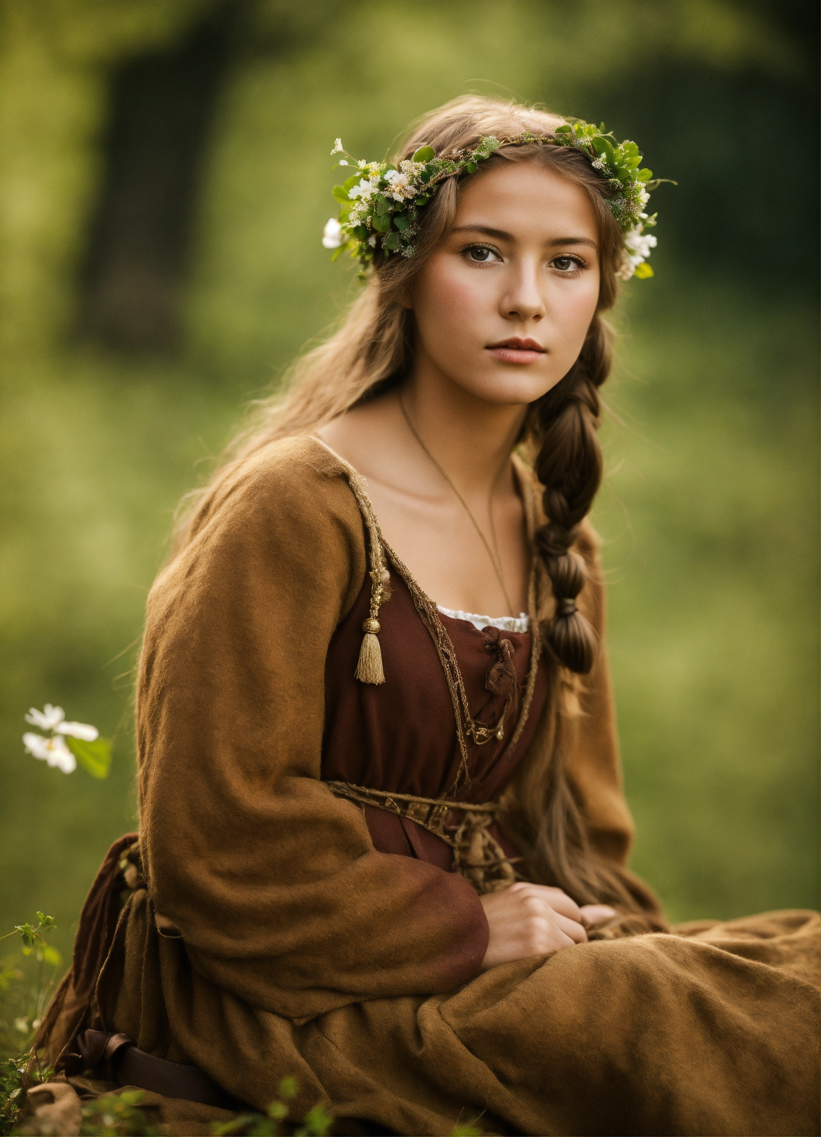 Lexica - Germanic migration era girl