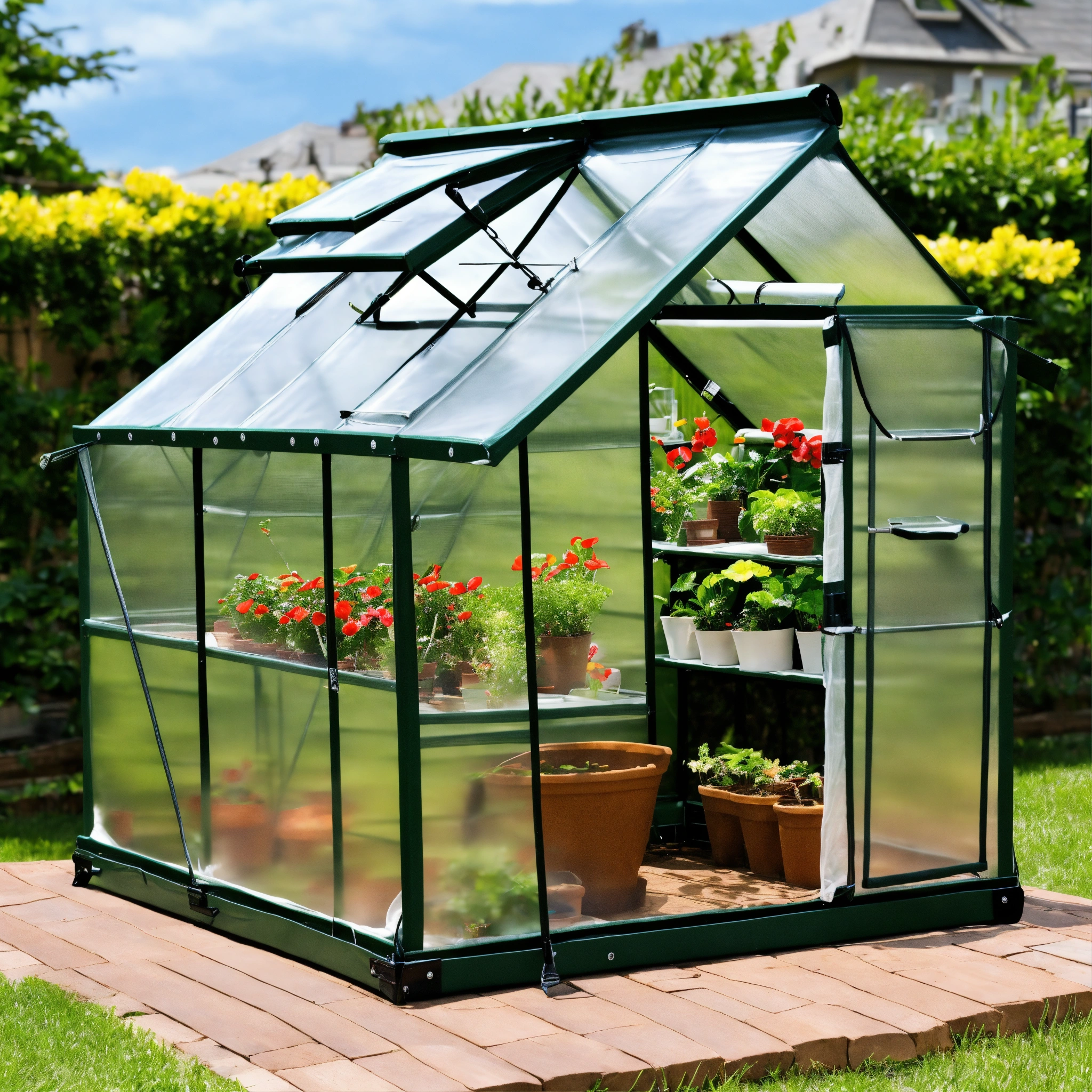 Lexica - Small portable greenhouse for your backyard