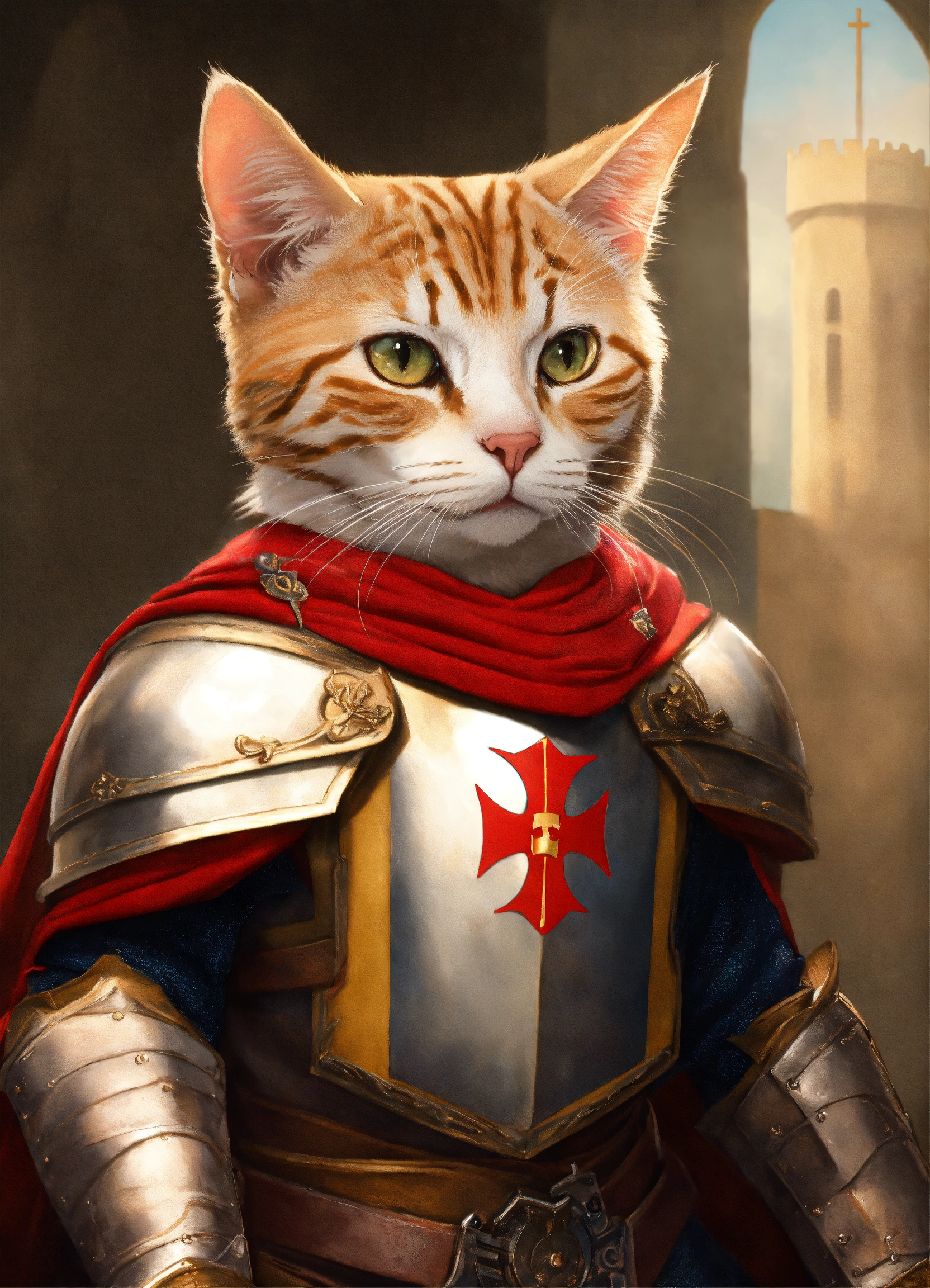 Lexica - Cat as a crusader