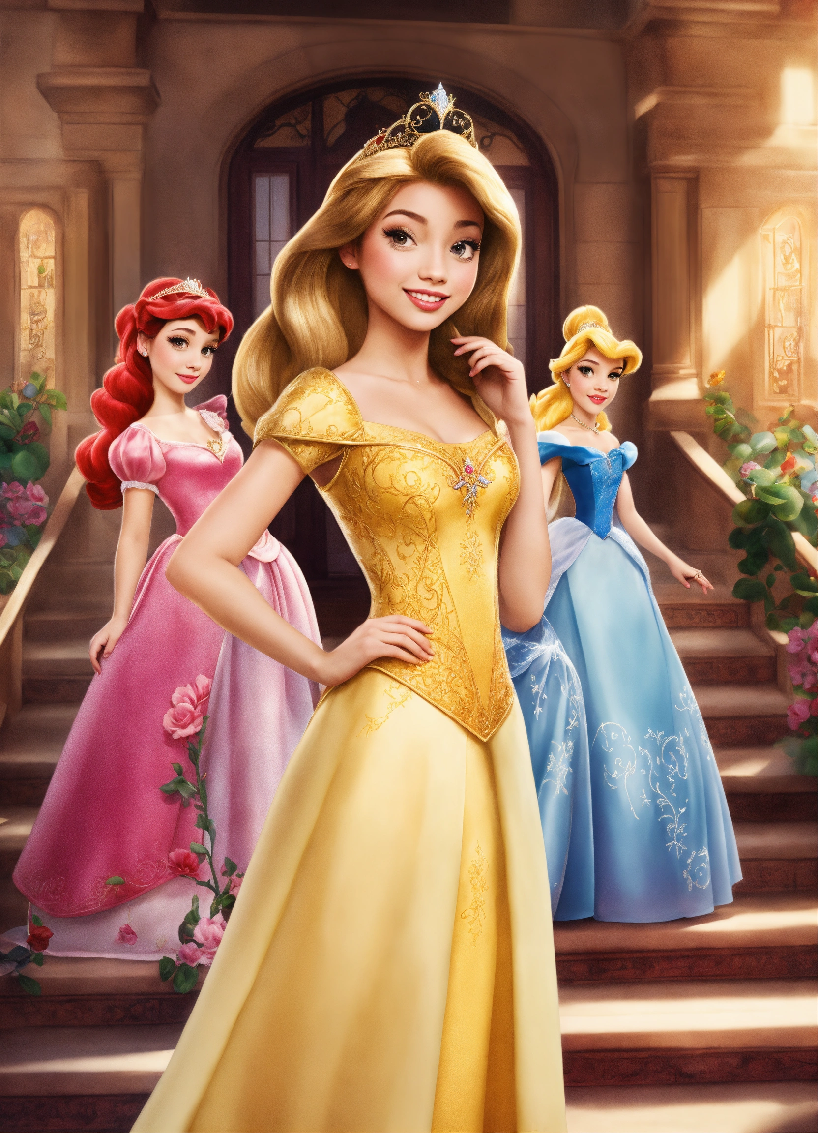 Lexica - Disney princesses girl