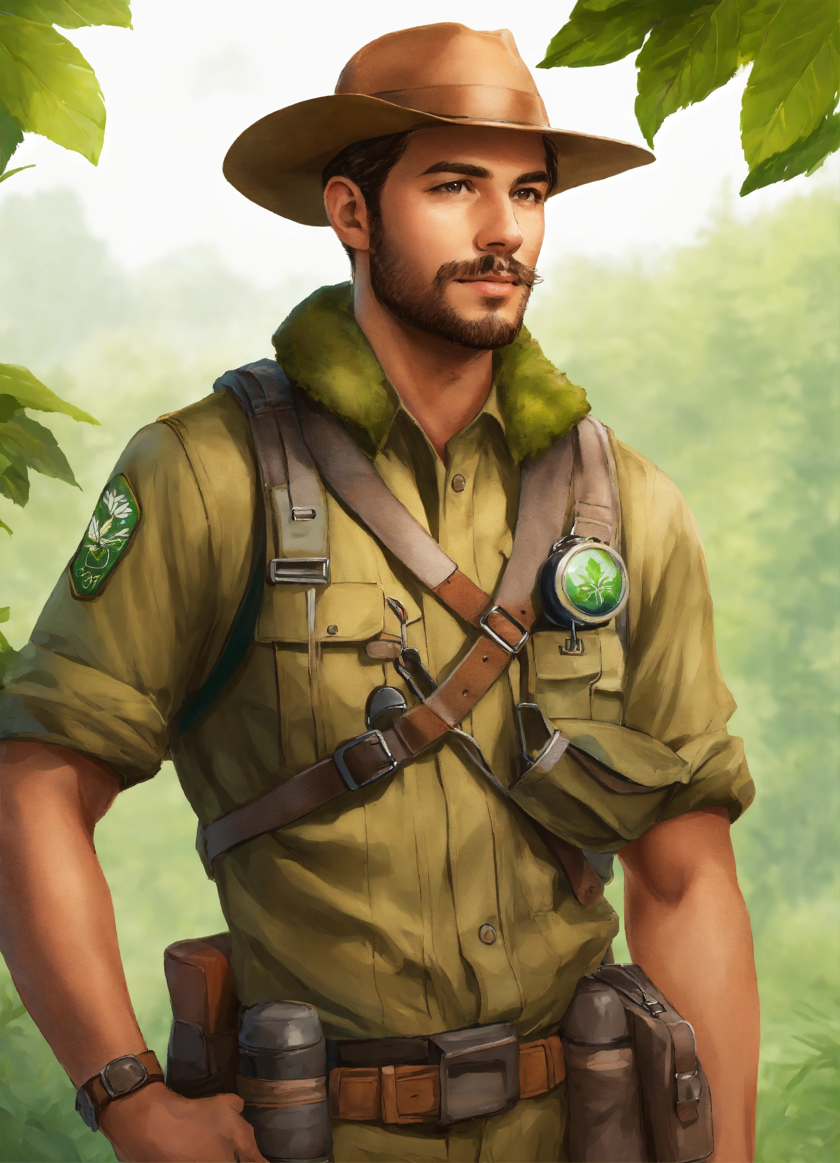 Lexica - A friendly environmental ranger with nature-based fashionable ...