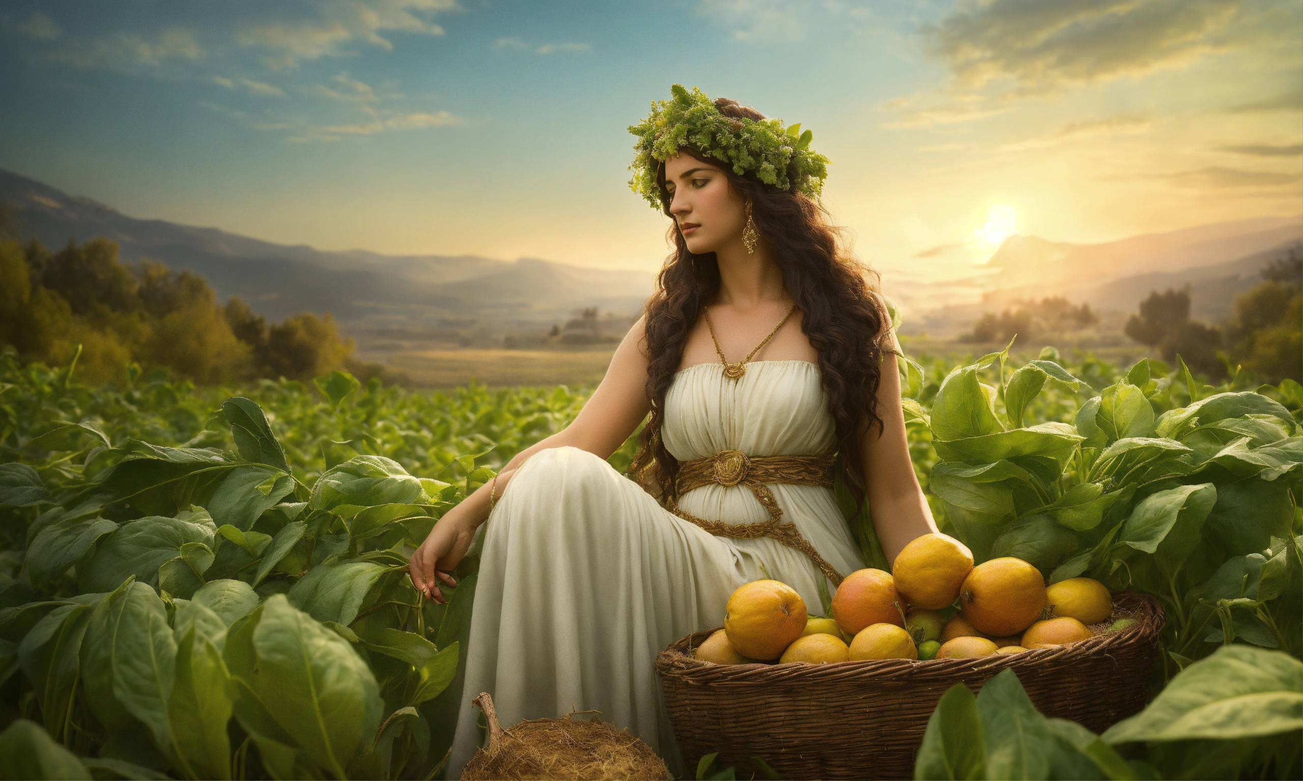 Lexica - Demeter/Ceres Nurturer and Provider Illustrate the strength in ...