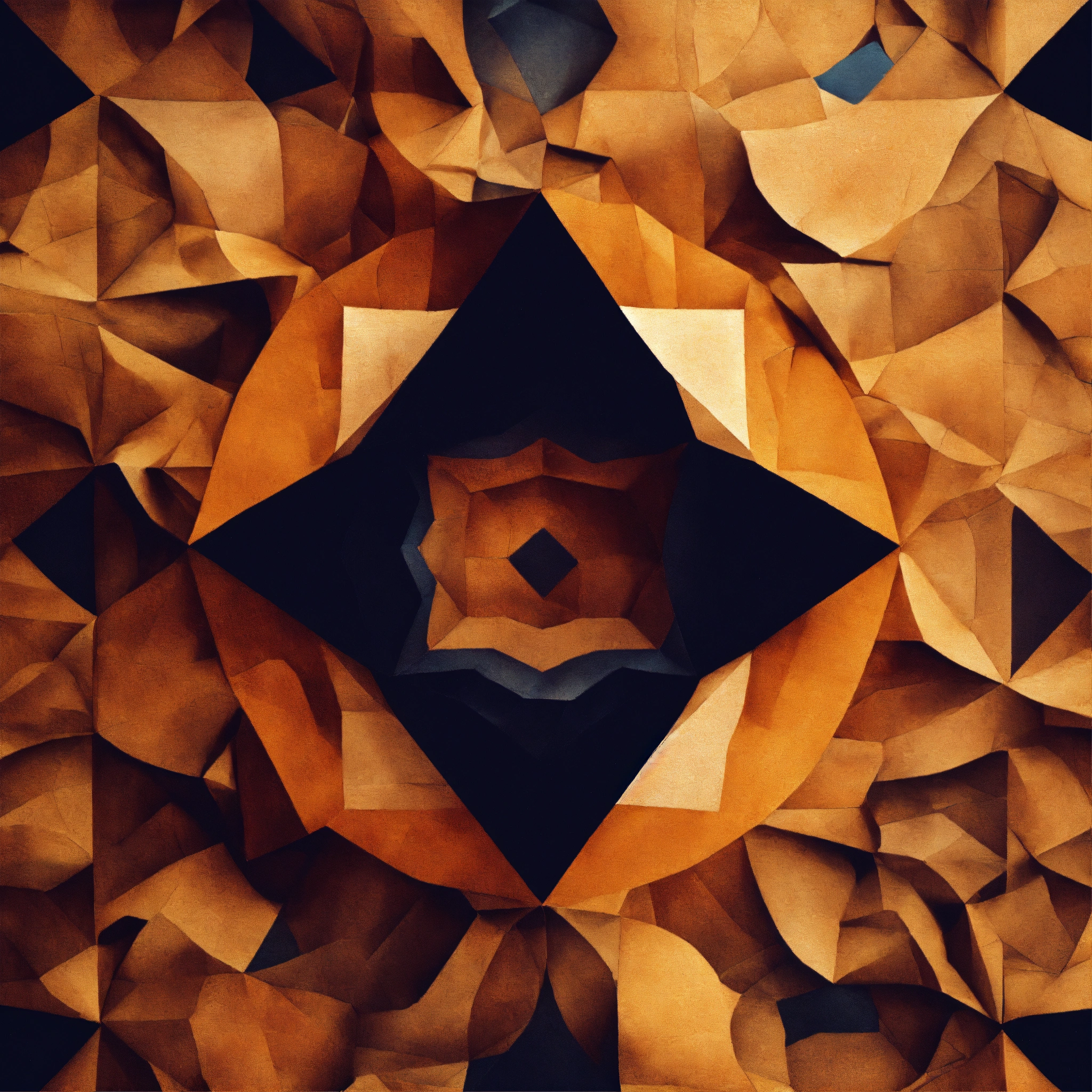 Lexica - High-resolution photograph abstract recursive, a minimalist ...