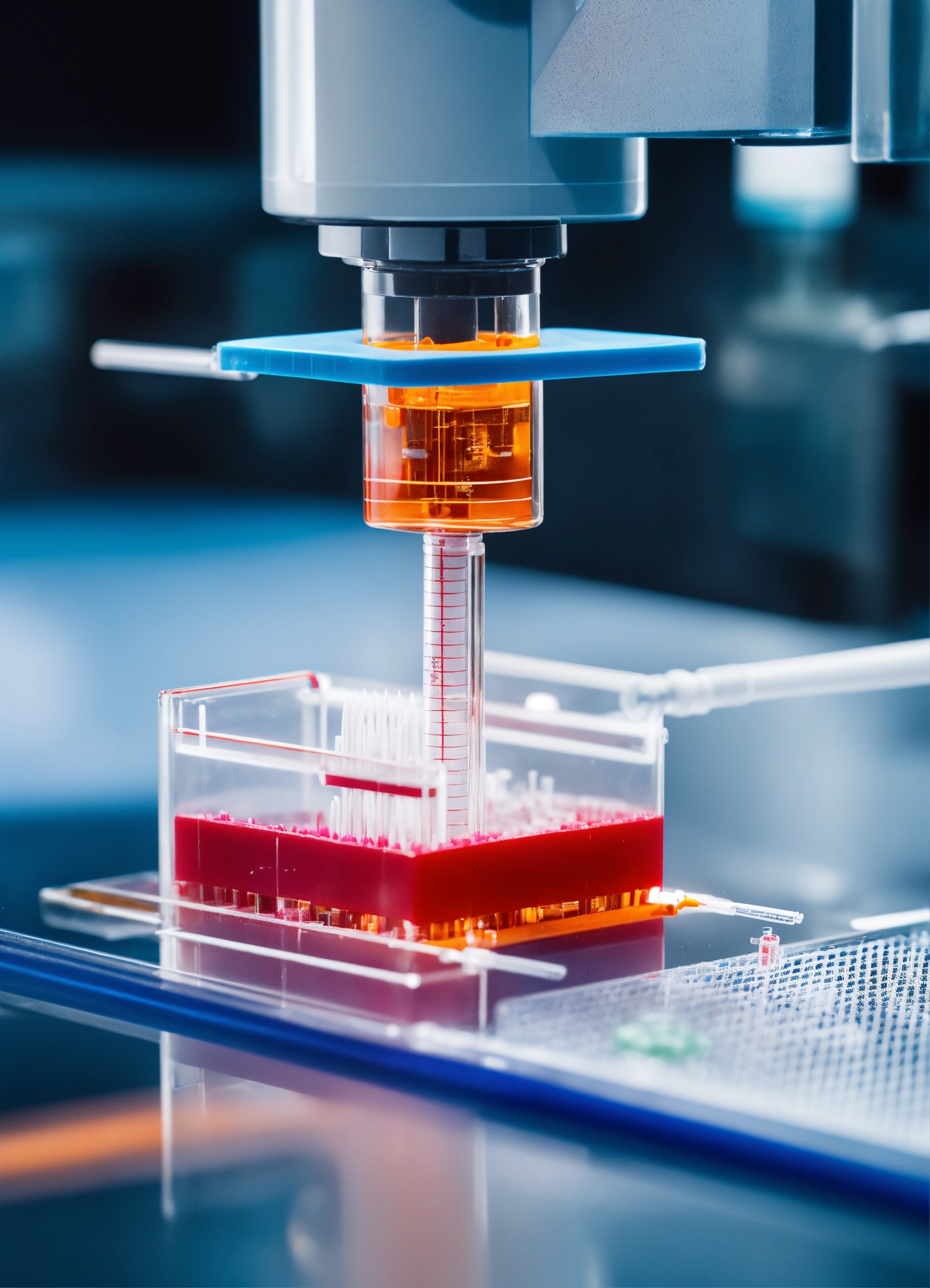 Lexica - 3d bioprinting of single fine channles in white mass with ...