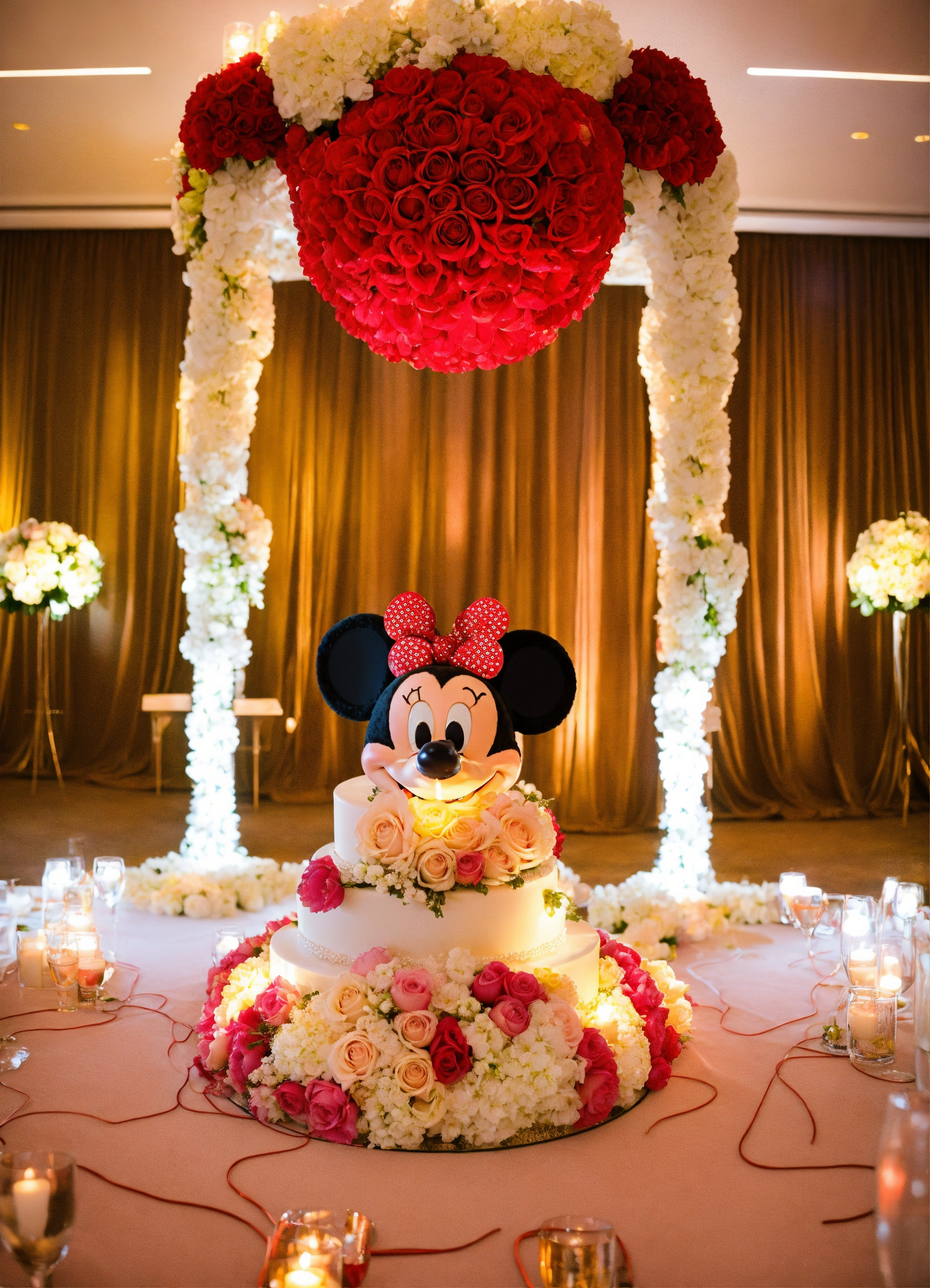 Lexica - Mickey Mouse décorateur de salle de mariage Entreprise FloRecrée
