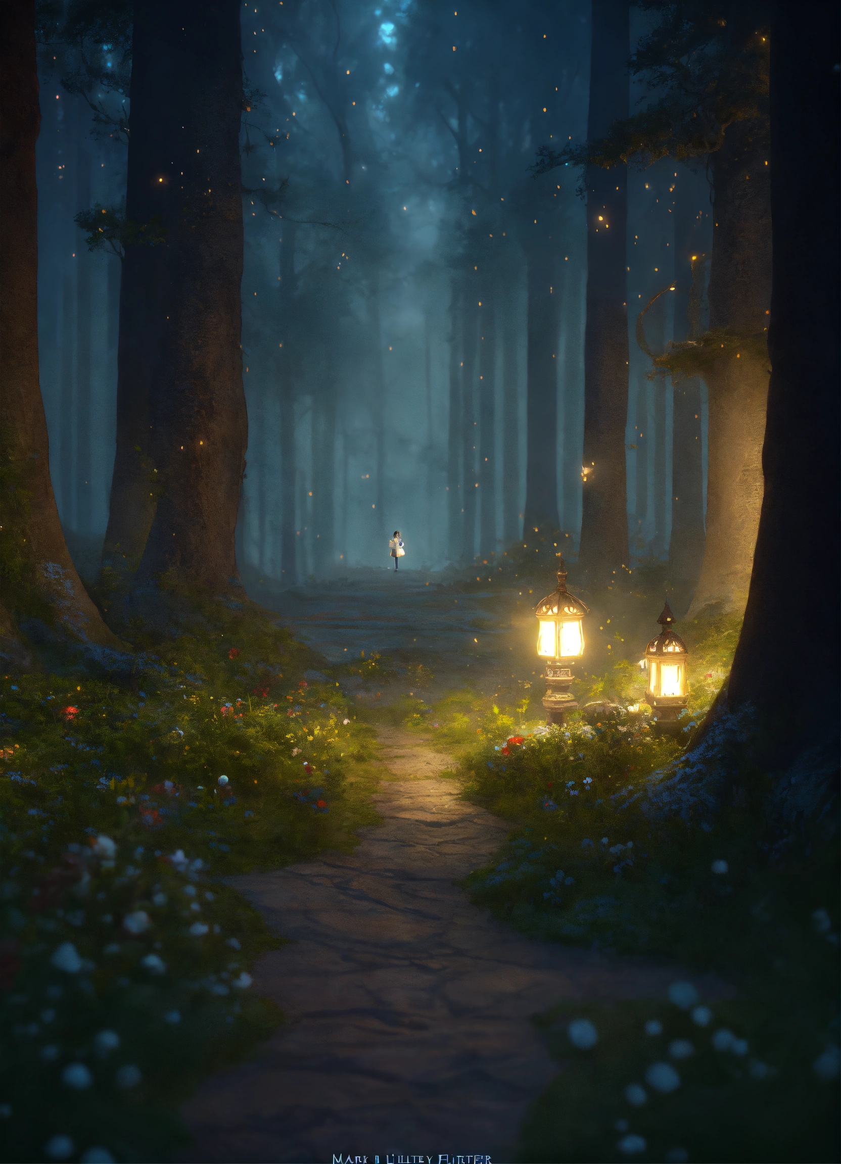 Lexica - Disney little snow white , seven tall dwarfs magical forest ...