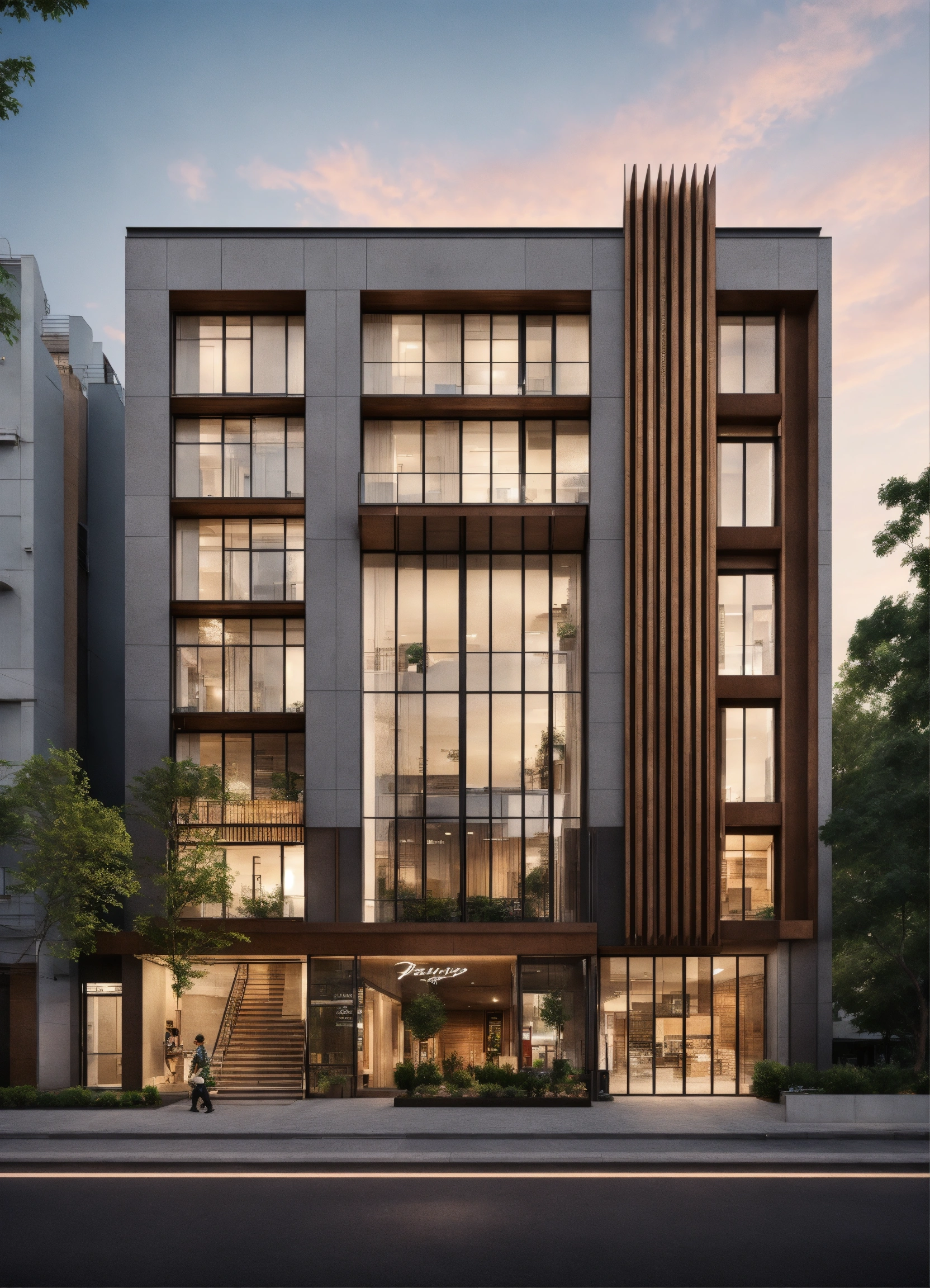 Lexica - Drawing inspiration from modernist style, this three-level ...