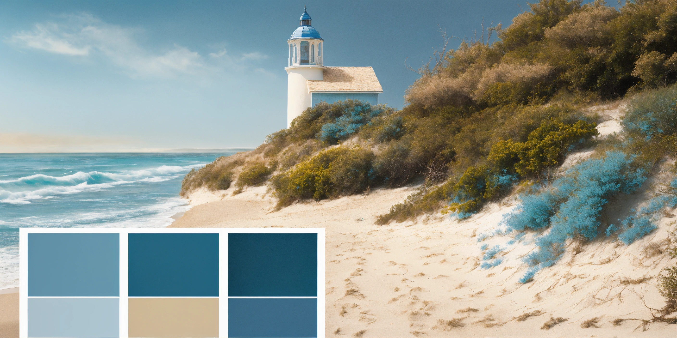 Lexica - HYPER-Realistic paint color palette DROPS MOODBOARD WITH ...