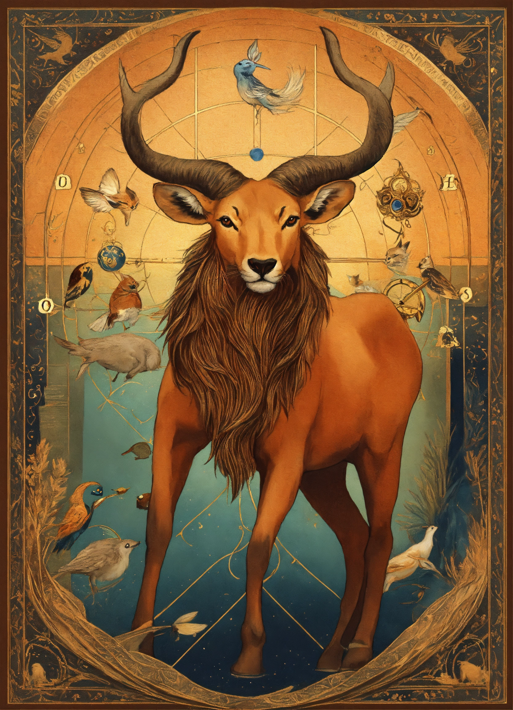 Lexica - Zodiac signs personified as animals