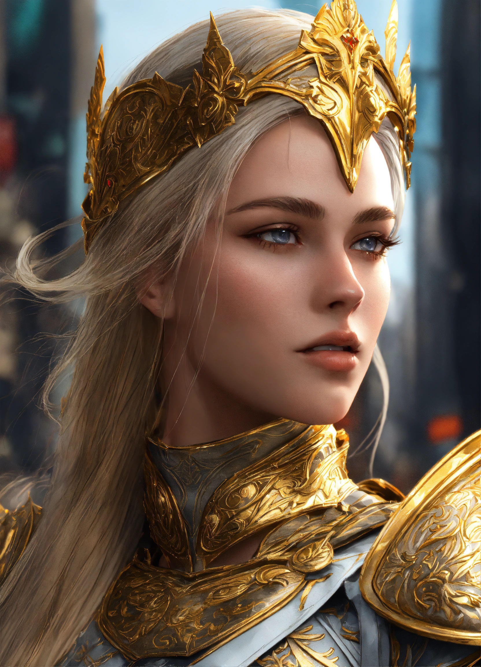 Lexica - A beautiful, shapely white female goddess princess with long ...